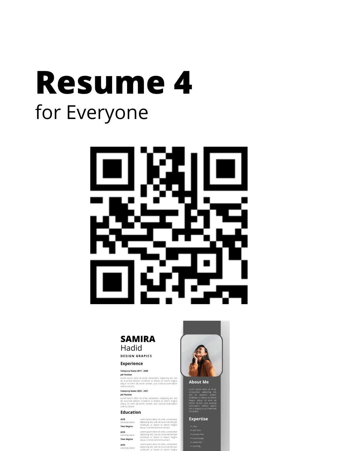 Resume template for Everyone! | Galeri disiarkan oleh Nasya Hamzah | Lemon8