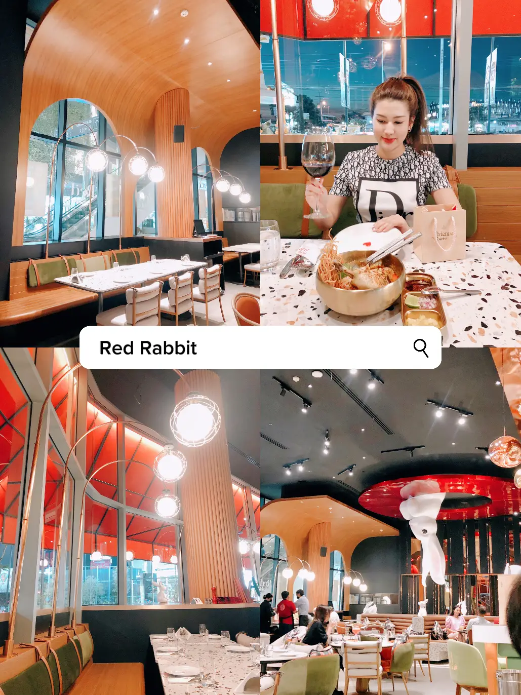 Red Rabbit น้องใหม่ของเครือ Sexy Cow มาบุกราชพฤกษ์แล้ว | แกลเลอรีที่โพสต์โดย Pearrene | Lemon8