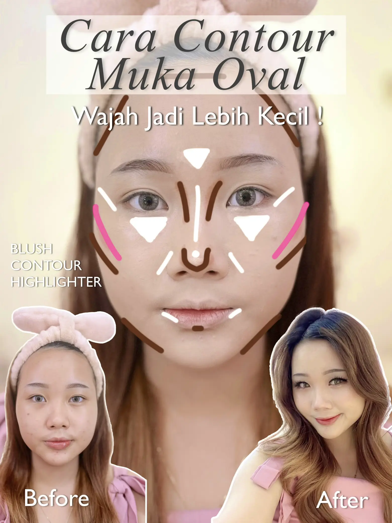 Cara Make Up Natural Untuk Wajah Oval | Saubhaya Makeup