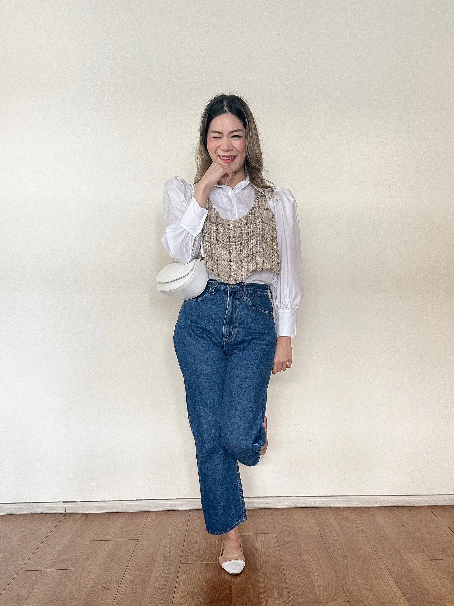 OOTD : office Outfit เก๋แต่ไม่แก่สำหรับฉบับสาววัย 30😉🤍 | แกลเลอรีที่ ...