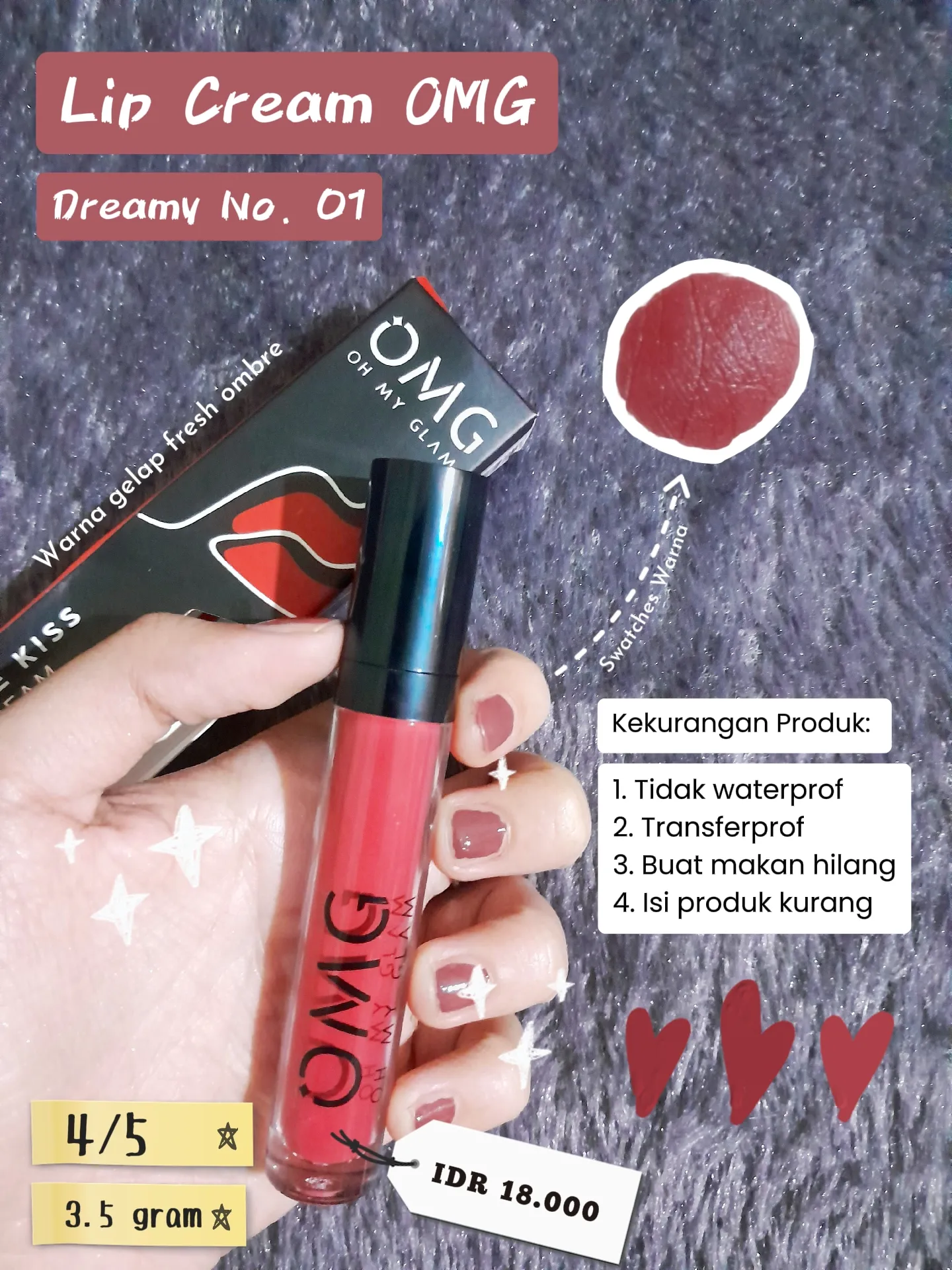 🌻Rekomendasi Ombre Lips Seger Produk OMG🌻 | Galeri diposting oleh Karima Lamuara | Lemon8