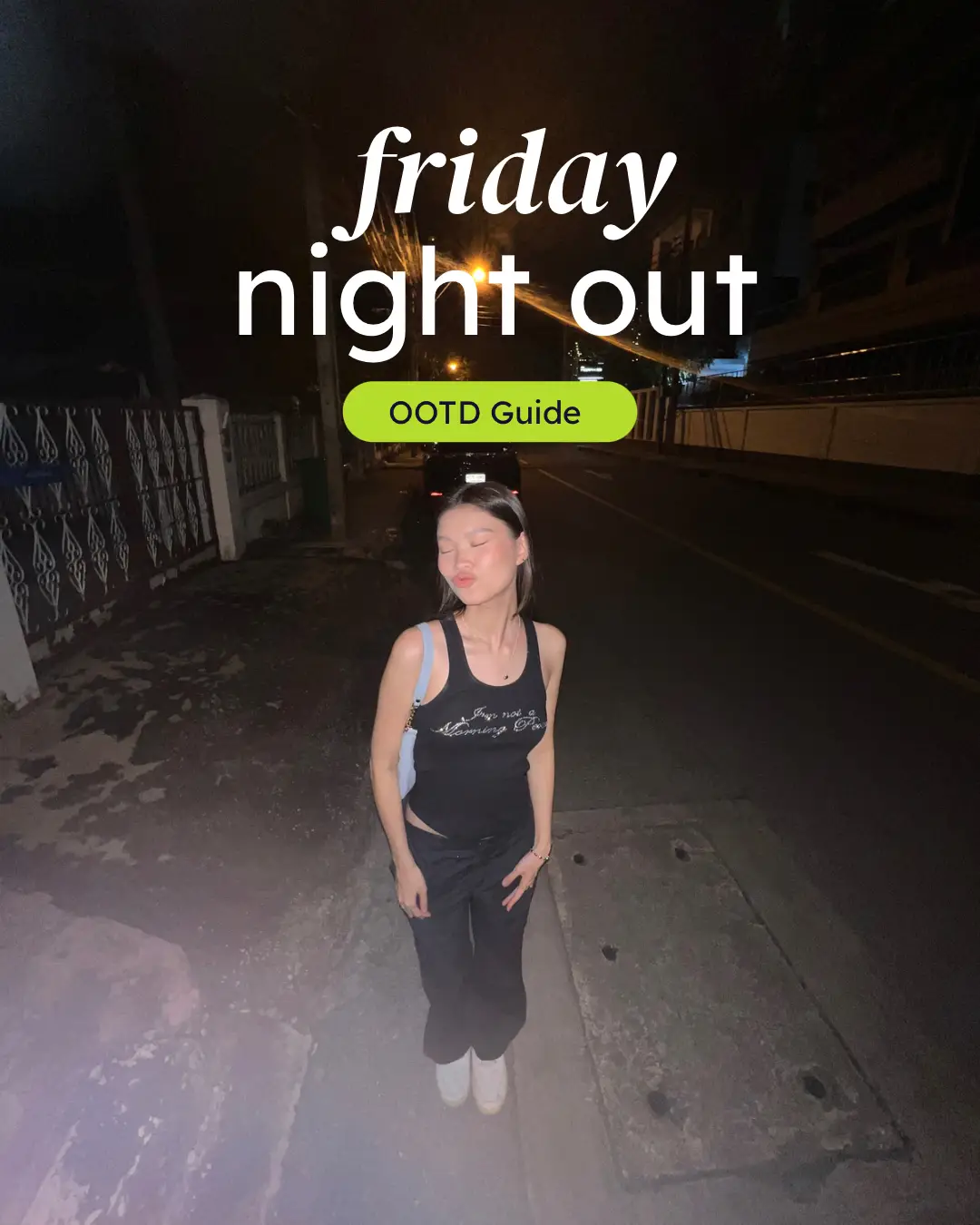 night out ootd! ไอเดียแต่งตัวไปเที่ยวแซ่บเบาๆแบบไม่โป๊🪩 | แกลเลอรีที่ ...