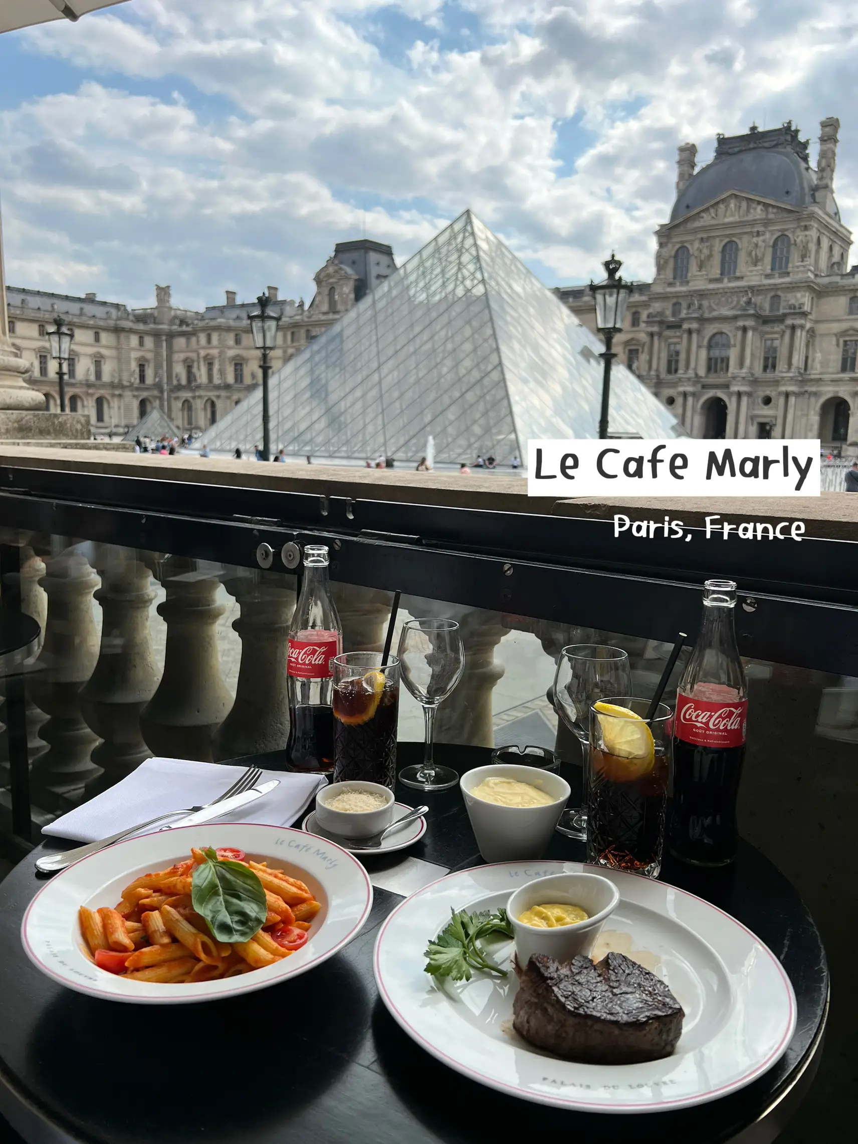 ร้าน Le Cafe Marly อาหารอร่อย วิว Lourve, Paris 🇫🇷 | แกลเลอรีที่โพสต์ ...