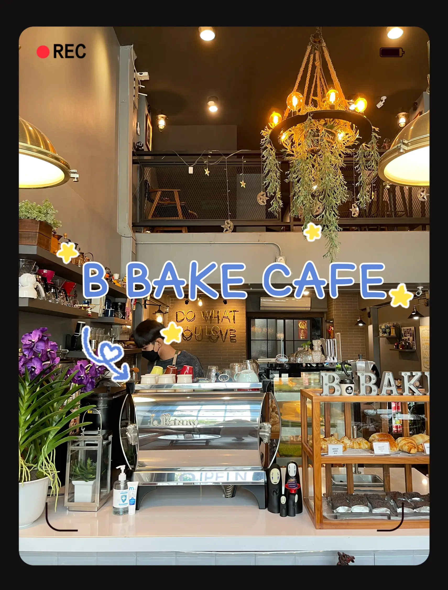 B BAKE CAFE คาเฟ่สไตล์ loft ในย่านอุดมสุขที่แสนสงบ | แกลเลอรีที่โพสต์โดย tstoey_ | Lemon8