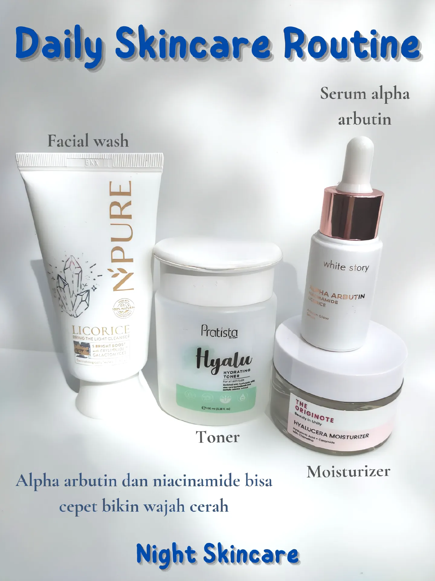 Skincare Routine untuk Mencerahkan Wajah Kusam | Galeri diposting oleh Tiara Aprilia | Lemon8