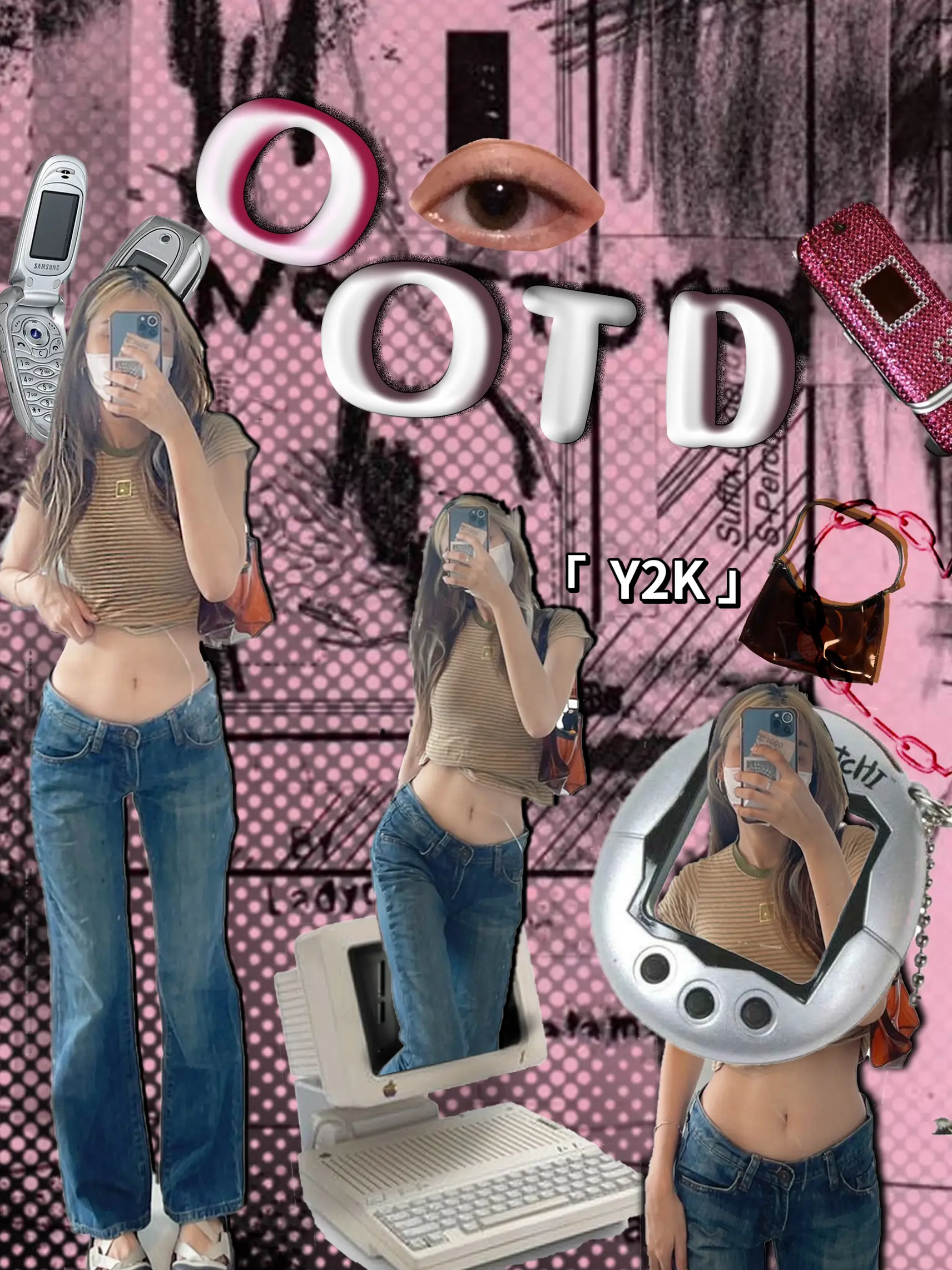 💋OOTD ~ Y2k style | แกลเลอรีที่โพสต์โดย Milkwydan | Lemon8