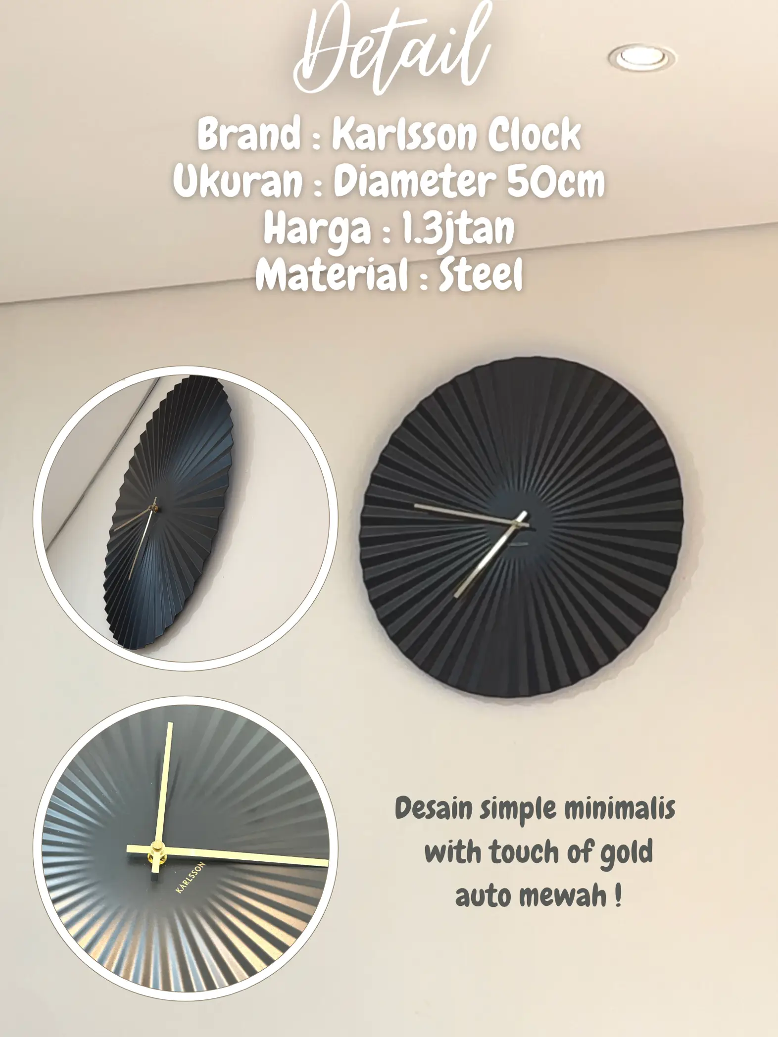 inspirasi jam dinding sekaligus wall art | Galeri diposting oleh Rumah ...