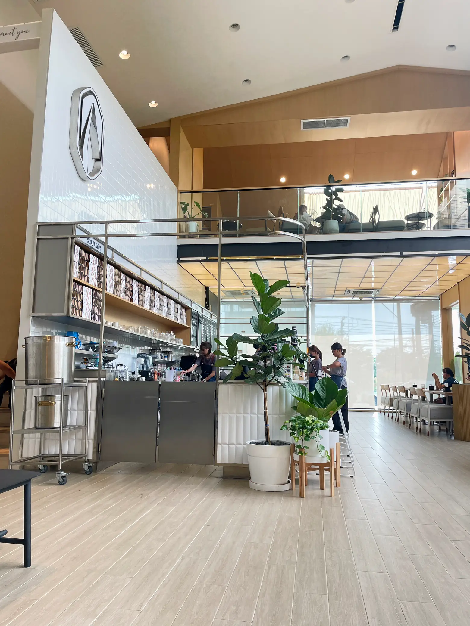 Black Ground Cafe&Dining ☕️ | แกลเลอรีที่โพสต์โดย Jee natsupa 🎨 | Lemon8