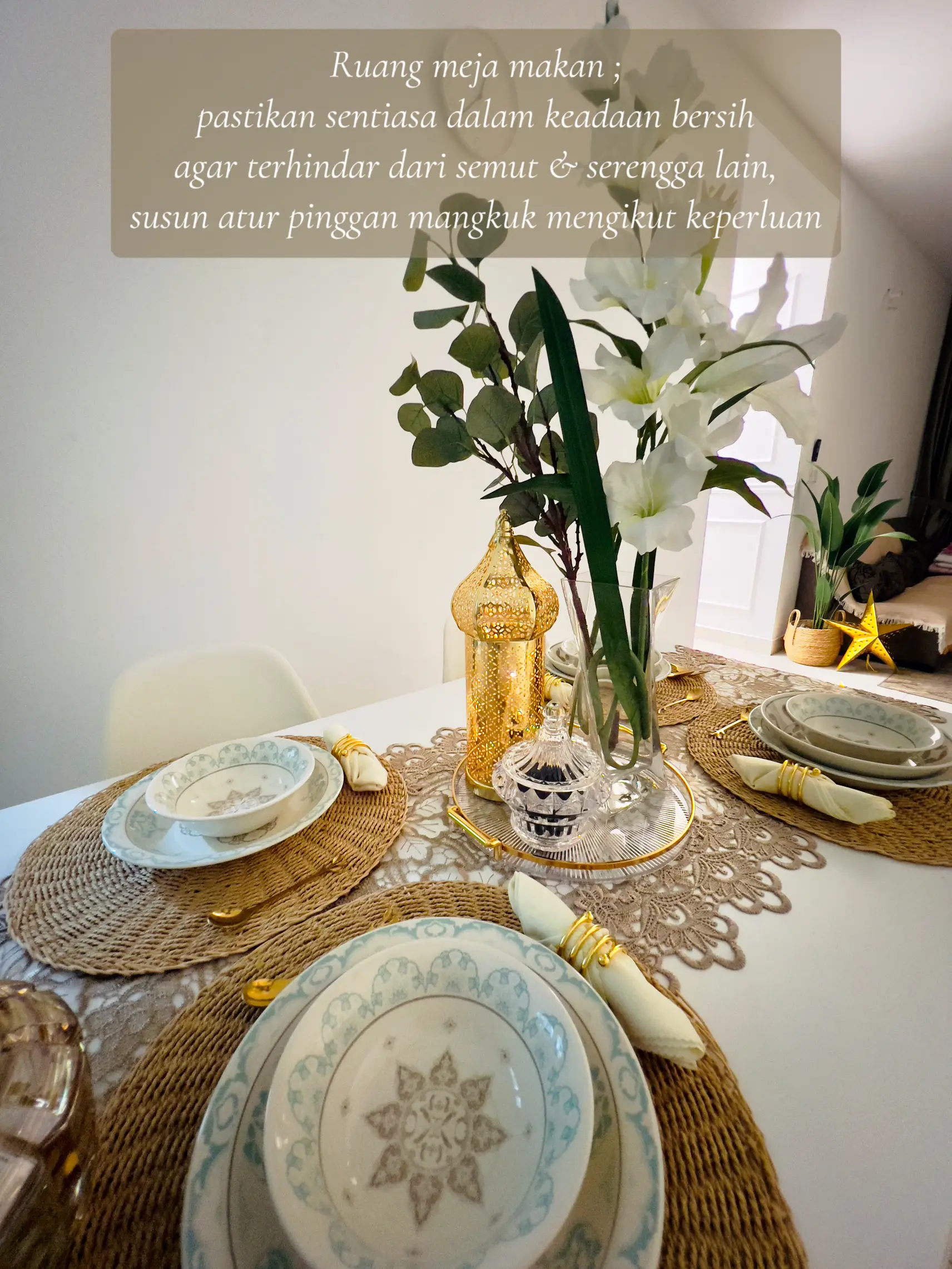 TIPS SUSUN ATUR RUMAH SEBELUM RAYA | แกลเลอรีที่โพสต์โดย Aira | Lemon8