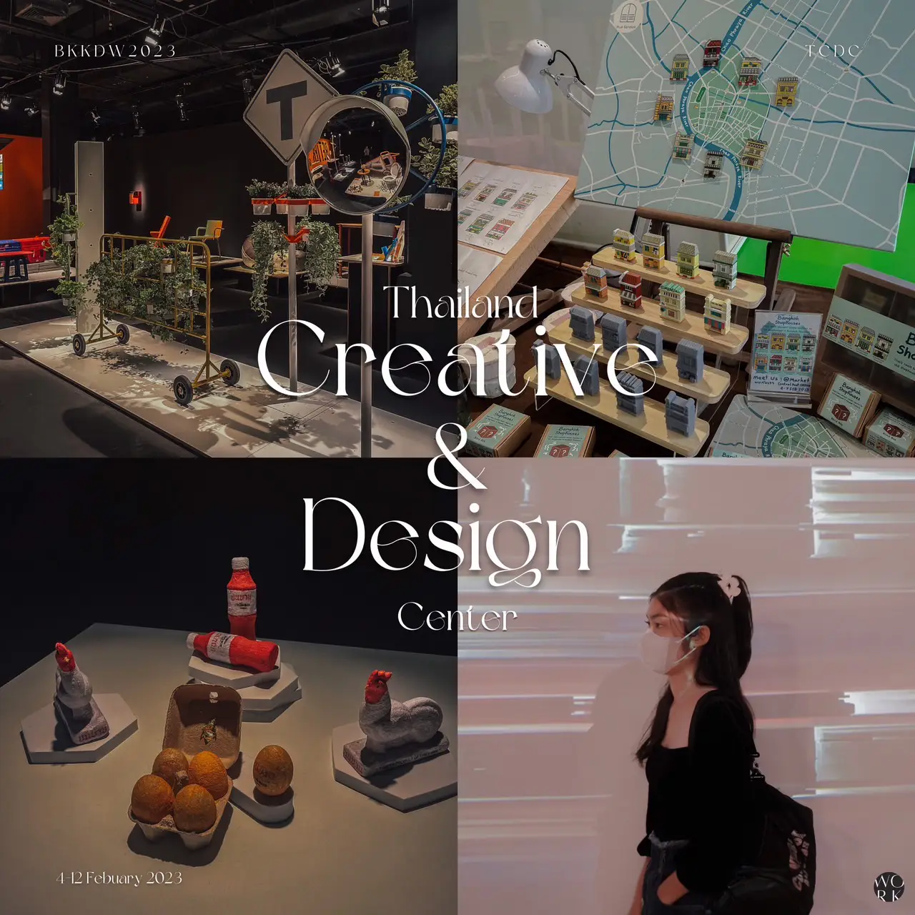 รวม 3 จุดเช็คอินงาน BKKDW2023 @ ไปรษณีย์กลางบางรัก 🎨📮 | แกลเลอรีที่โพสต์โดย ISAYWORK | Lemon8
