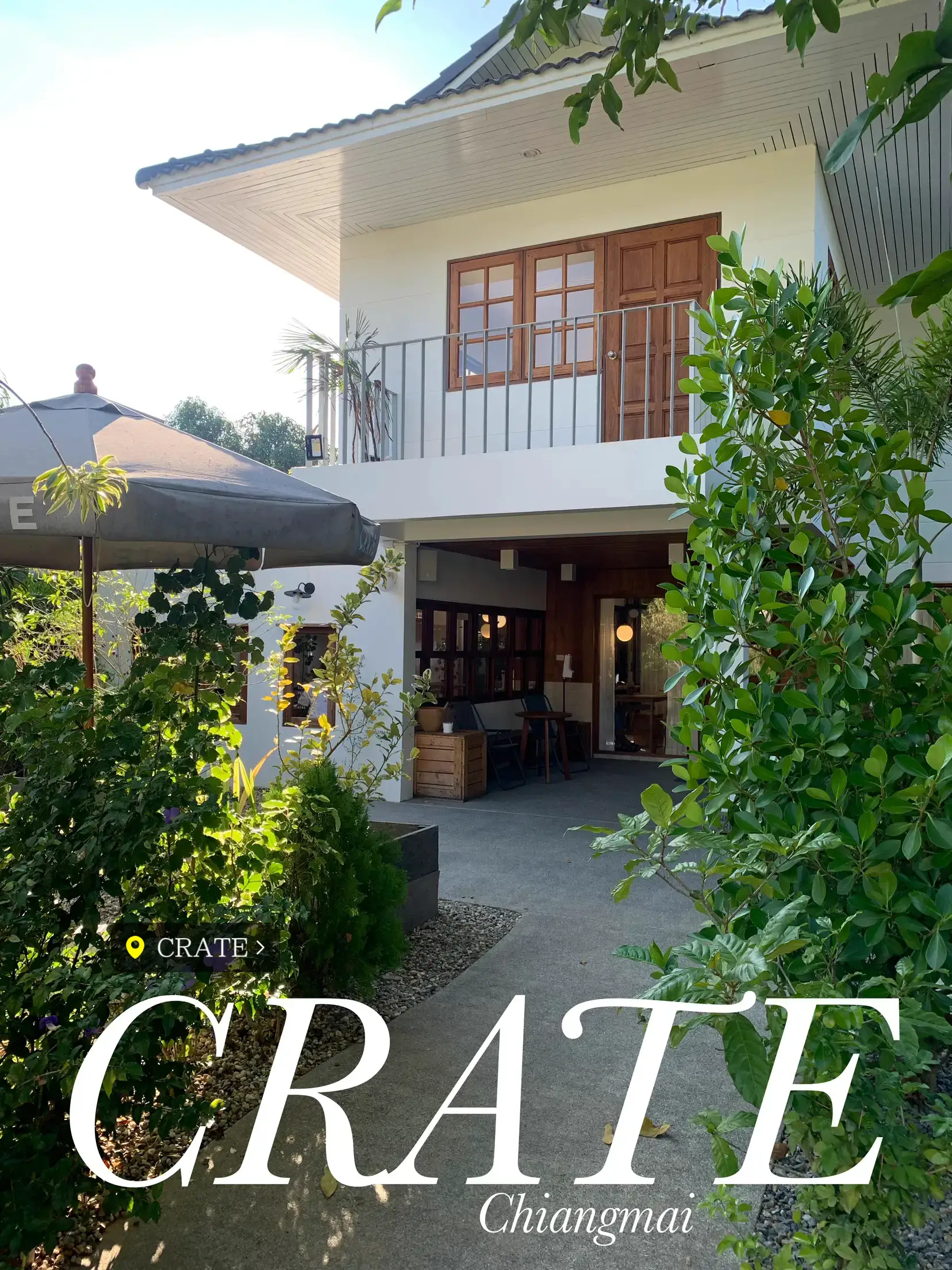 CRATE CAFE คาเฟ่สไตล์โฮมมี่🌻 🌞 | แกลเลอรีที่โพสต์โดย ☁️🌷 ffahchom | Lemon8
