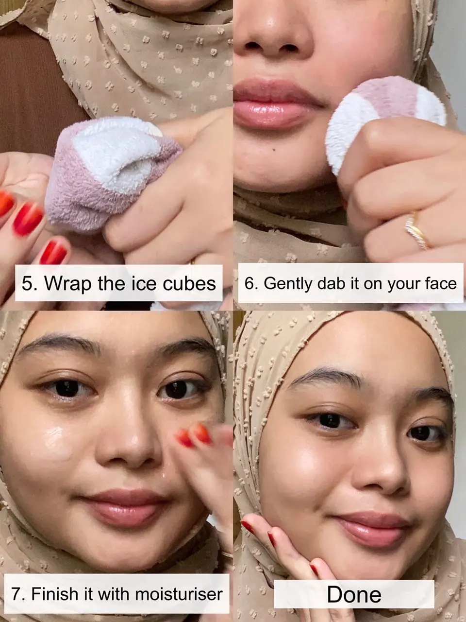 Beauty hacks: Skin Icing Tips. | Galeri disiarkan oleh Eisya | Lemon8