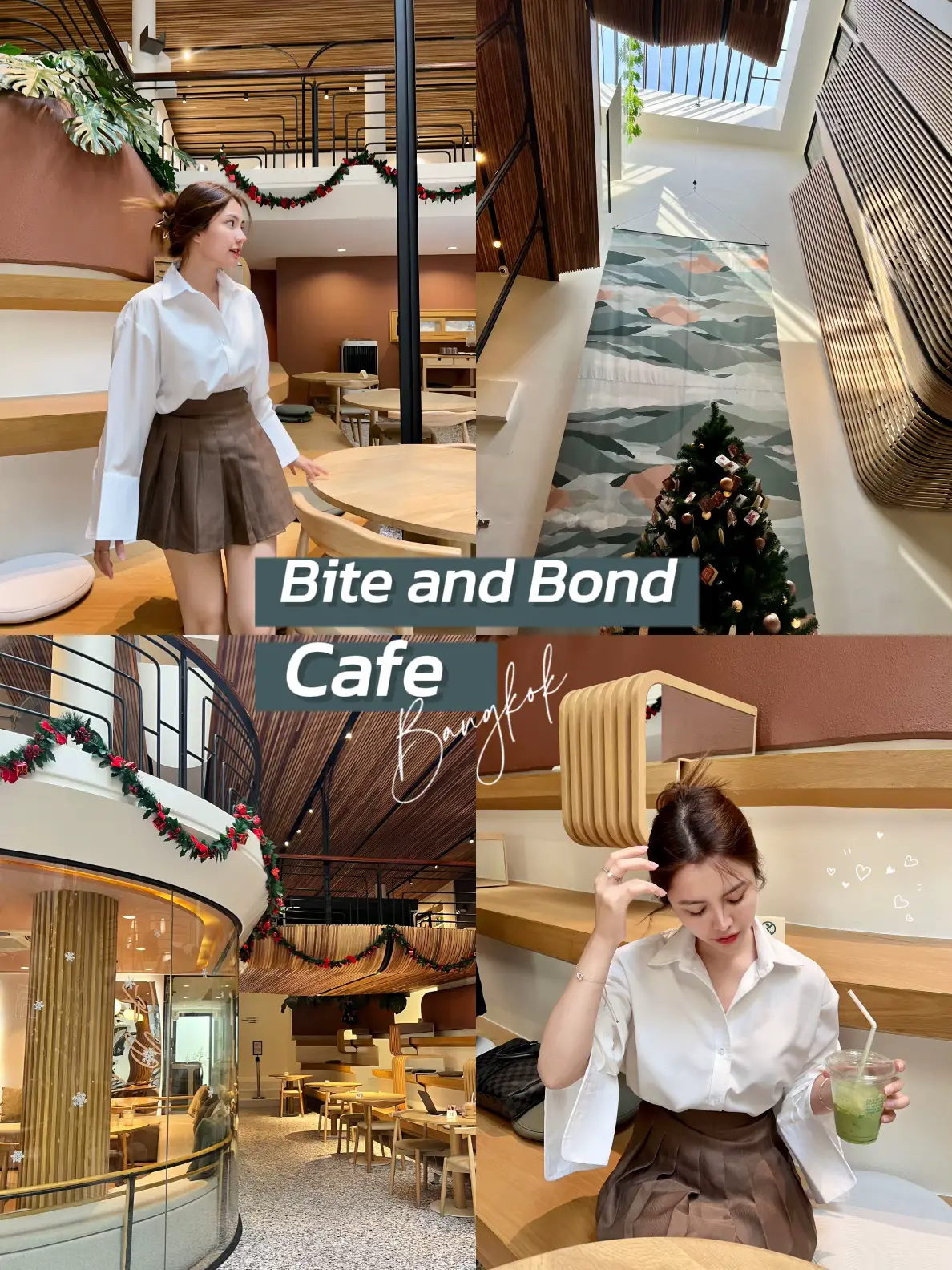 🍵 Bite and Bond Cafe | คาเฟ่เสาชิงช้า | แกลเลอรีที่โพสต์โดย Francissses | Lemon8