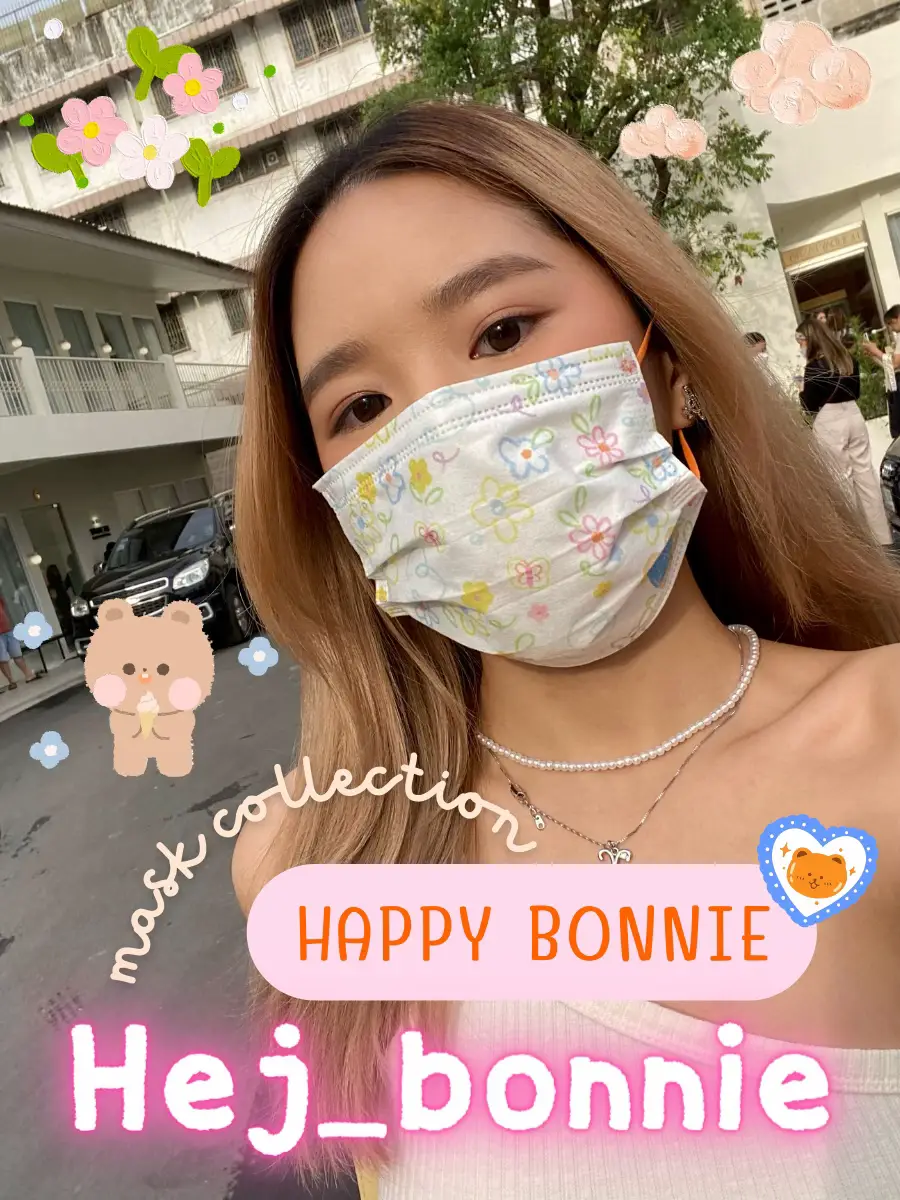 (Hej_bonnie) Mask collection ‘Happy Bonnie’ 🐻💖 | แกลเลอรีที่โพสต์โดย ...