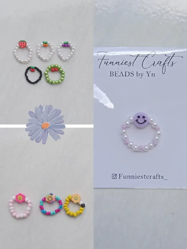 Beads Ring/Cincin Manik | Galeri diposting oleh Nurhayani | Lemon8