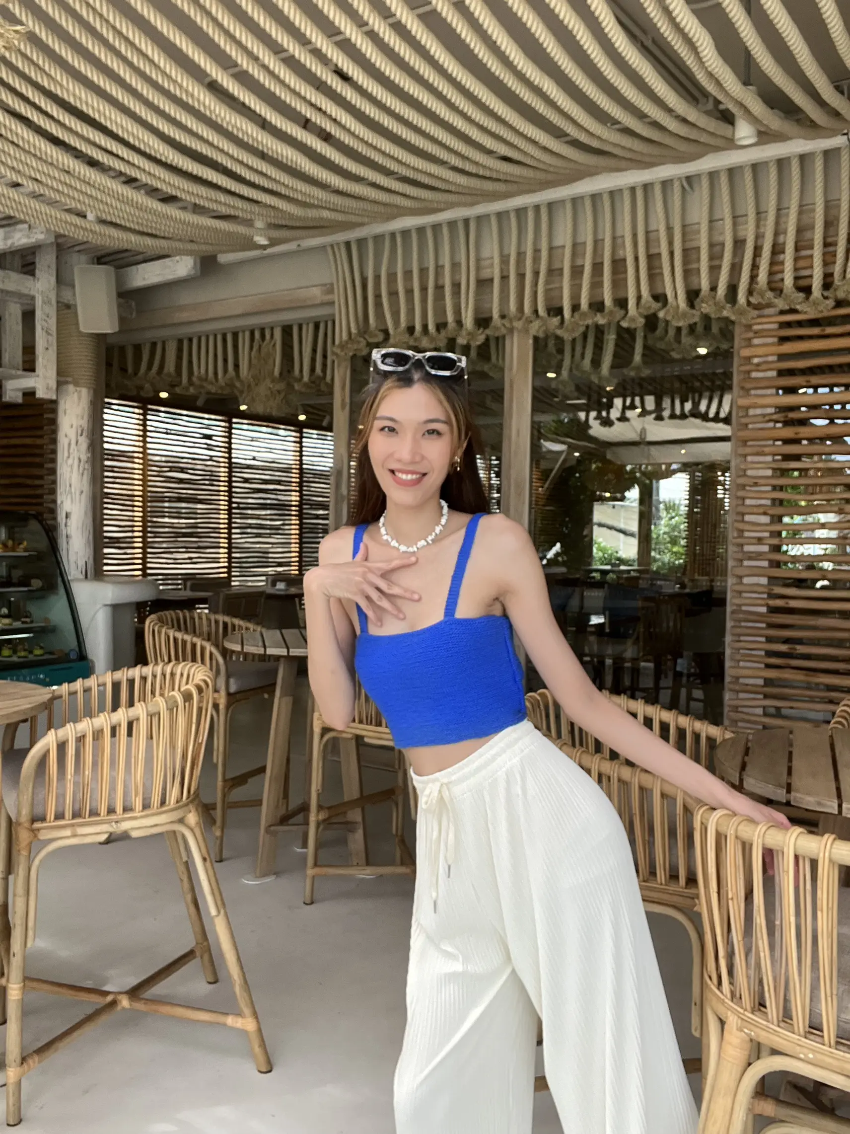 ถักเสื้อใส่เองครั้งแรก! 🧶 | แกลเลอรีที่โพสต์โดย Sea_suppa | Lemon8