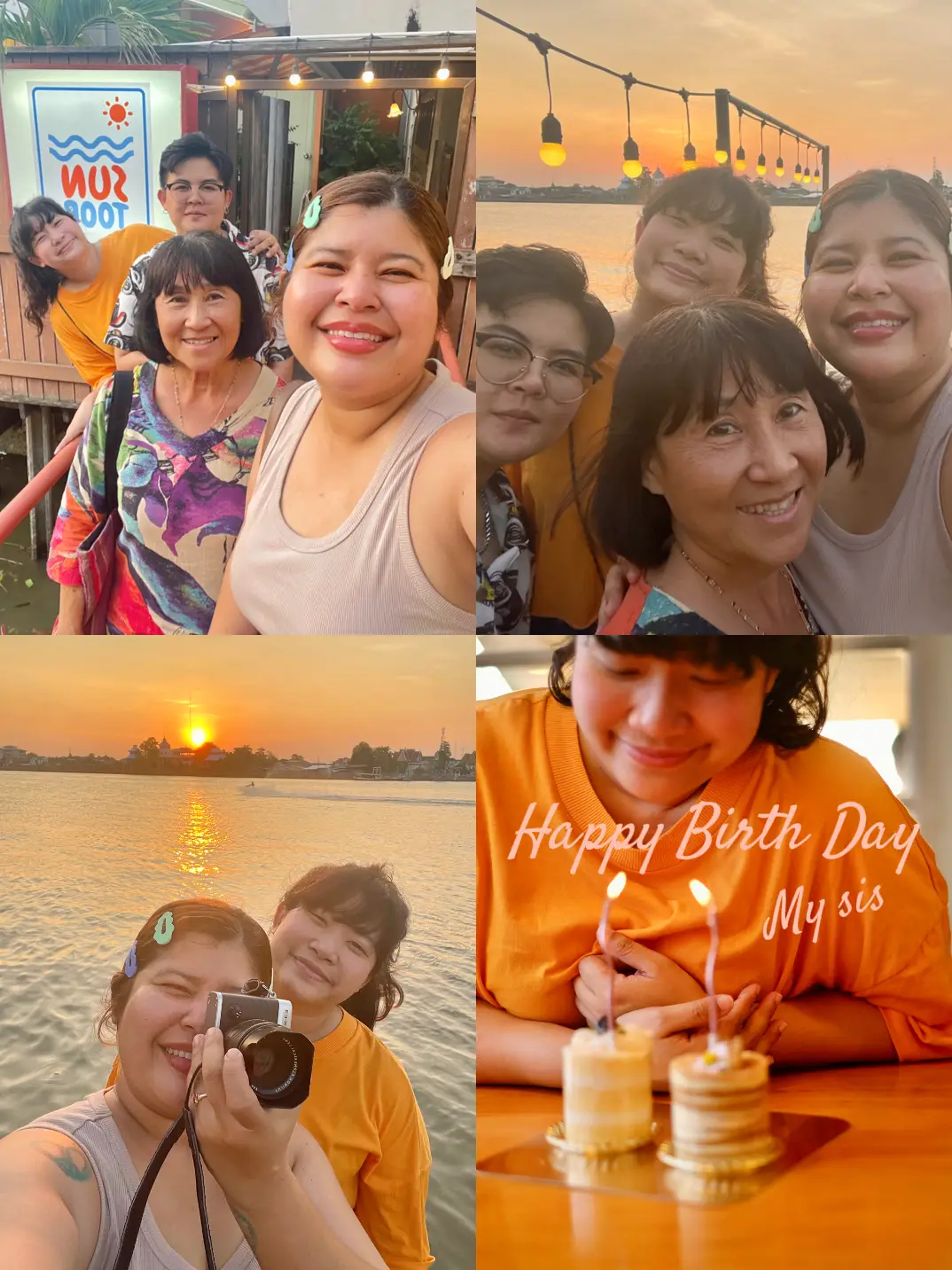 🌞 ซันตุ๊บ [SUNTOOB] 🌊 ร้านริมแม่น้ำ บรรยากาศดี | แกลเลอรีที่โพสต์โดย m.mill.l | Lemon8