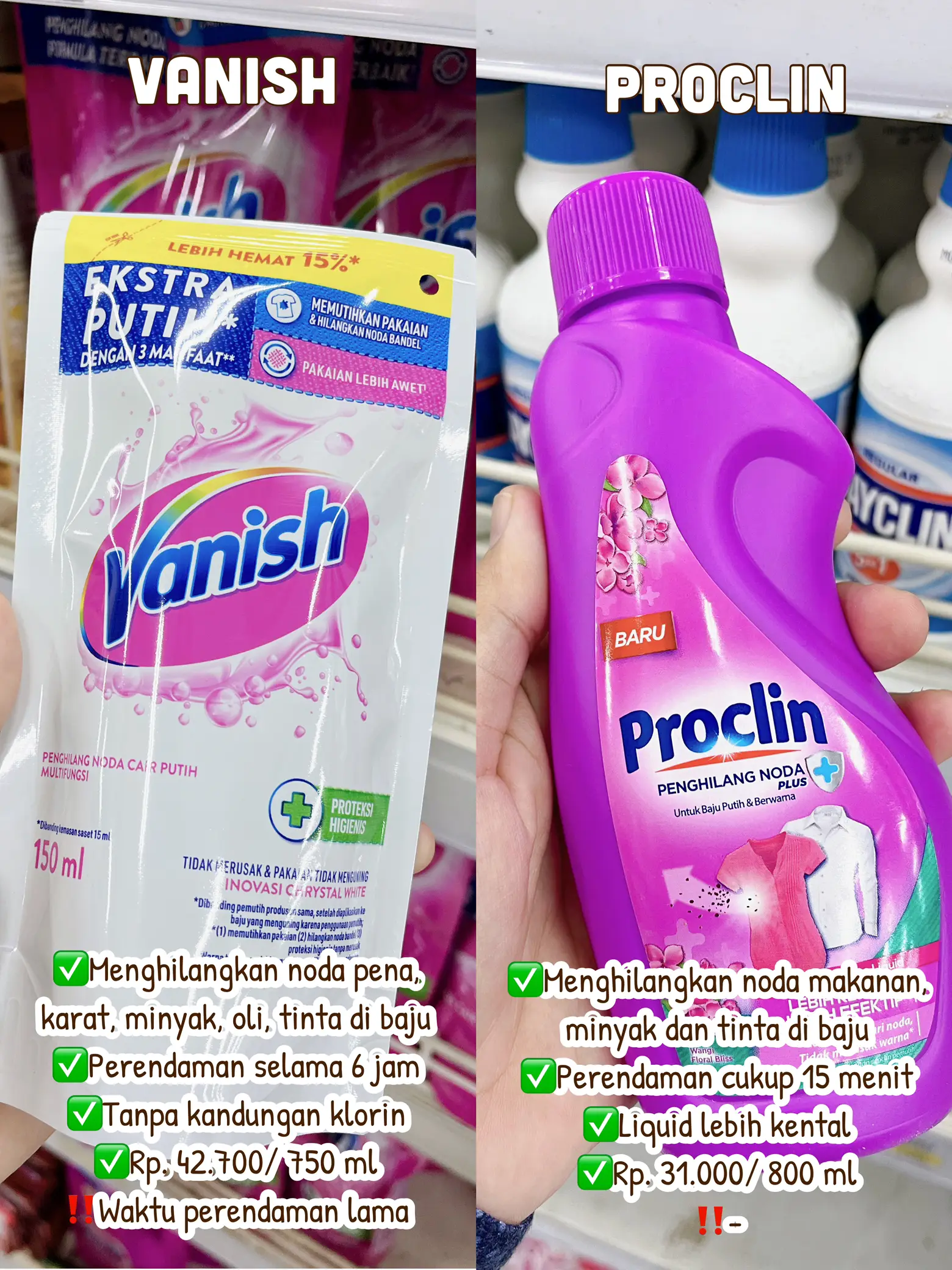 Rekomendasi 4 Pemutih Pakaian | Galeri diposting oleh rumahnya_ananda ...