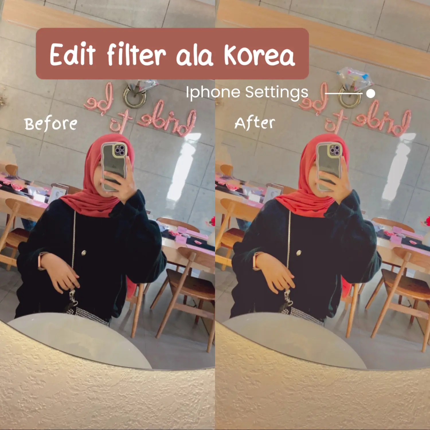 Tutorial Edit filter ala Korea | Galeri diposting oleh miloice🍦 | Lemon8