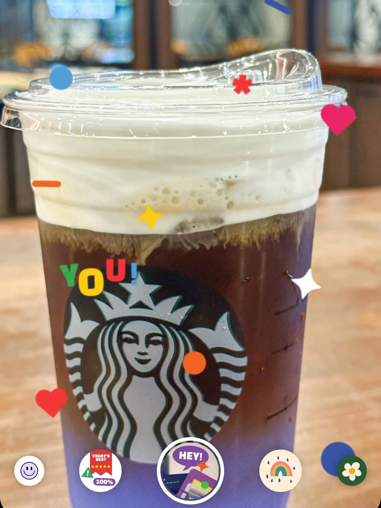 Starbucks Magic Potion 🫶🏻 🔮 เมนูน้ำมะพร้าวอัญชันคัสตอม💫 | แกลเลอรีที่ ...