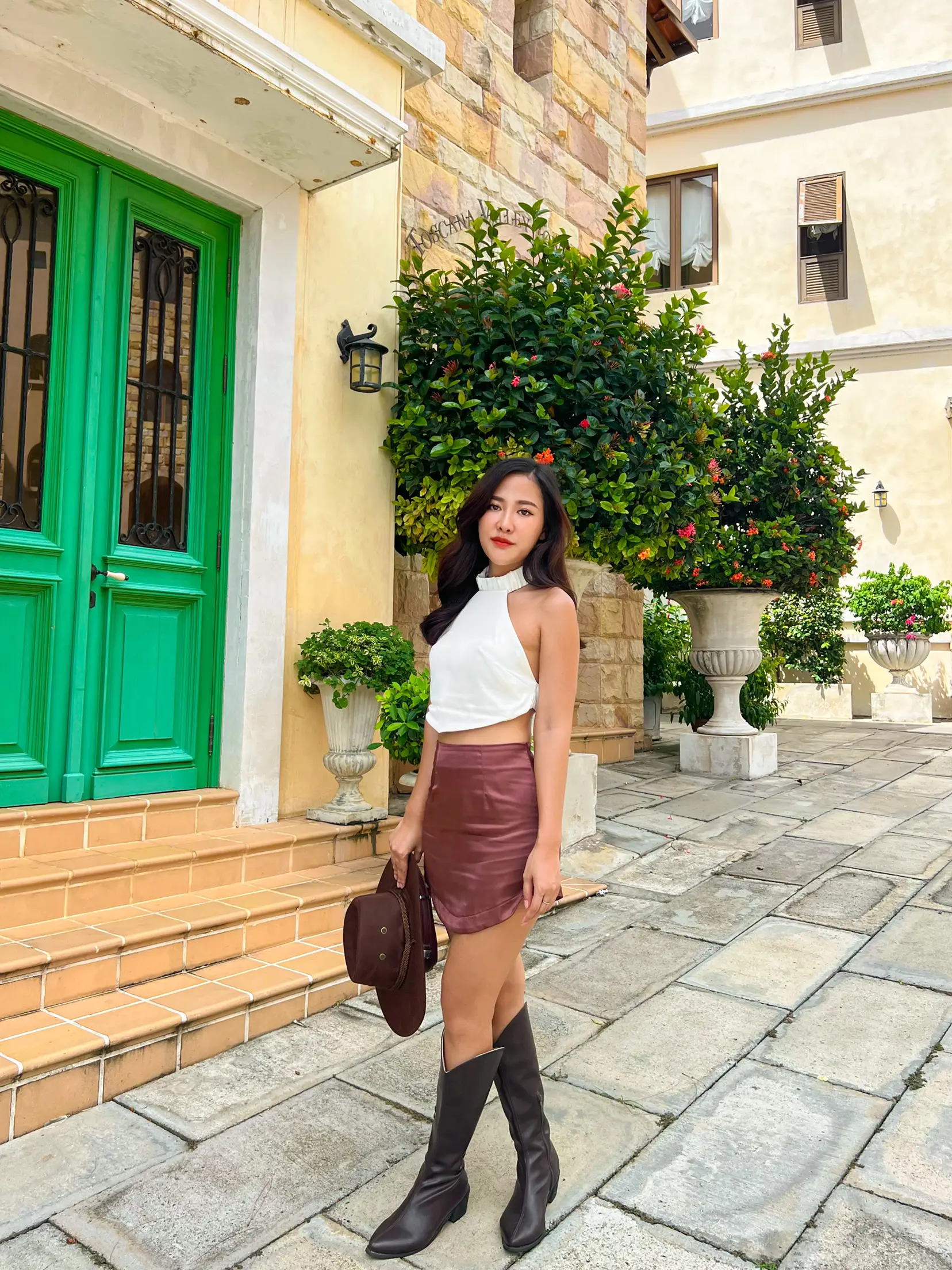 OOTD | แต่งตัวไปToscana valley เขาใหญ่ แจกพิกัดทุกชิ้น!🪵 | แกลเลอรีที่โพสต์โดย taririsss ☀️ | Lemon8