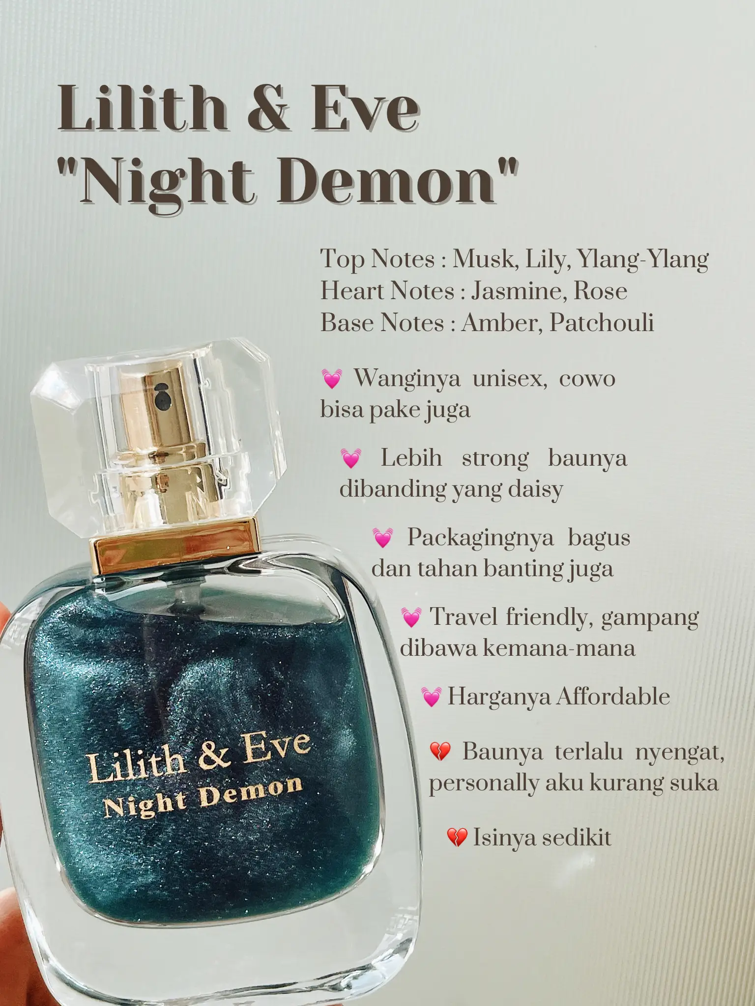 REVIEW PERFUME LILITH & EVE🪄💜🤍 | Bộ sưu tập do Maura🌷 đăng | Lemon8