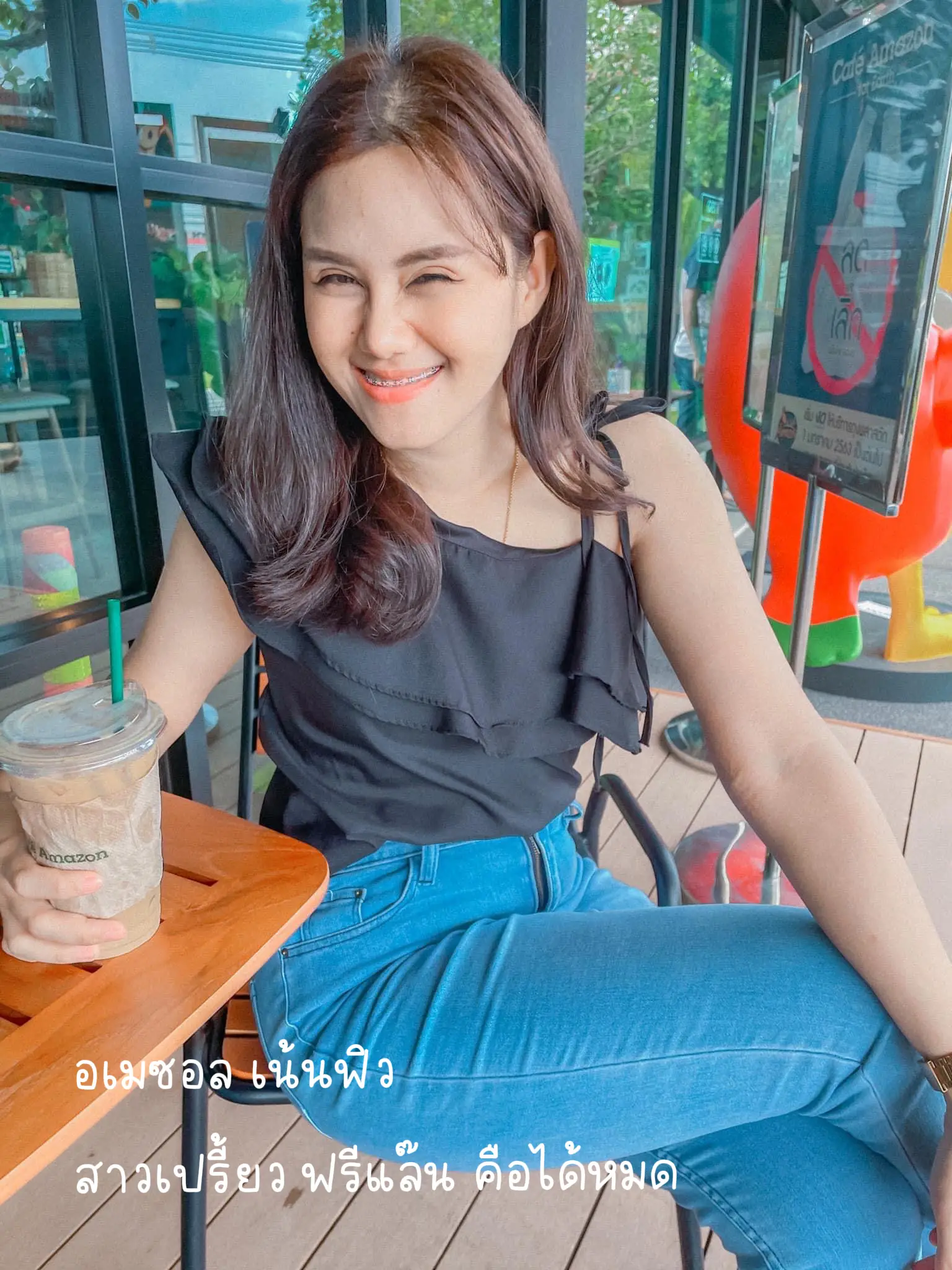 10 ลุค แต่งตัวไปคาเฟ่ ยังไงให้ดูแต่งตัวเป็น | แกลเลอรีที่โพสต์โดย Milk Pa Ty | Lemon8