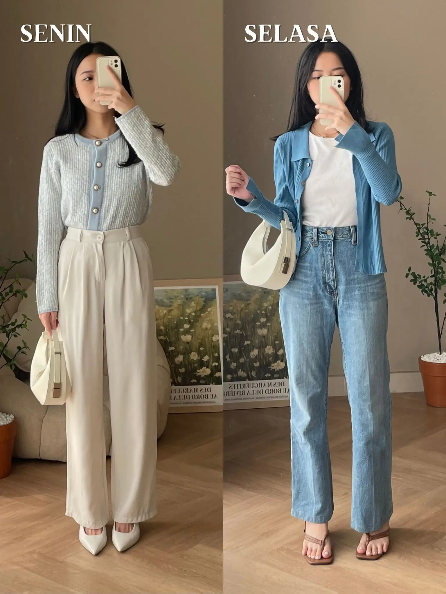 Office OOTD Inspo : OUTFIT RAJUT TERBAIK 2023 | Galeri diposting oleh ...