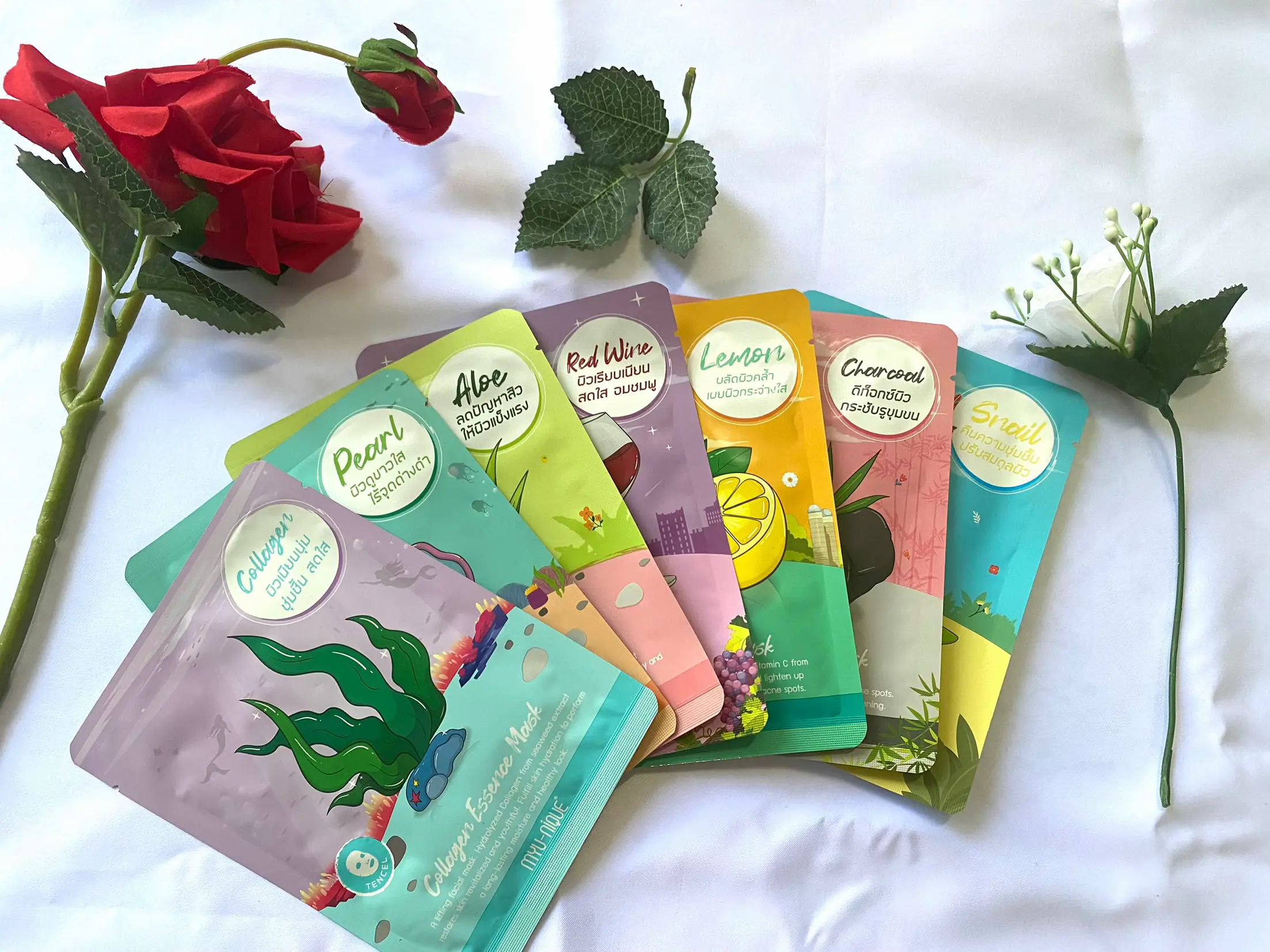 myu-nique essence mask | แกลเลอรีที่โพสต์โดย NiChY nIcE | Lemon8