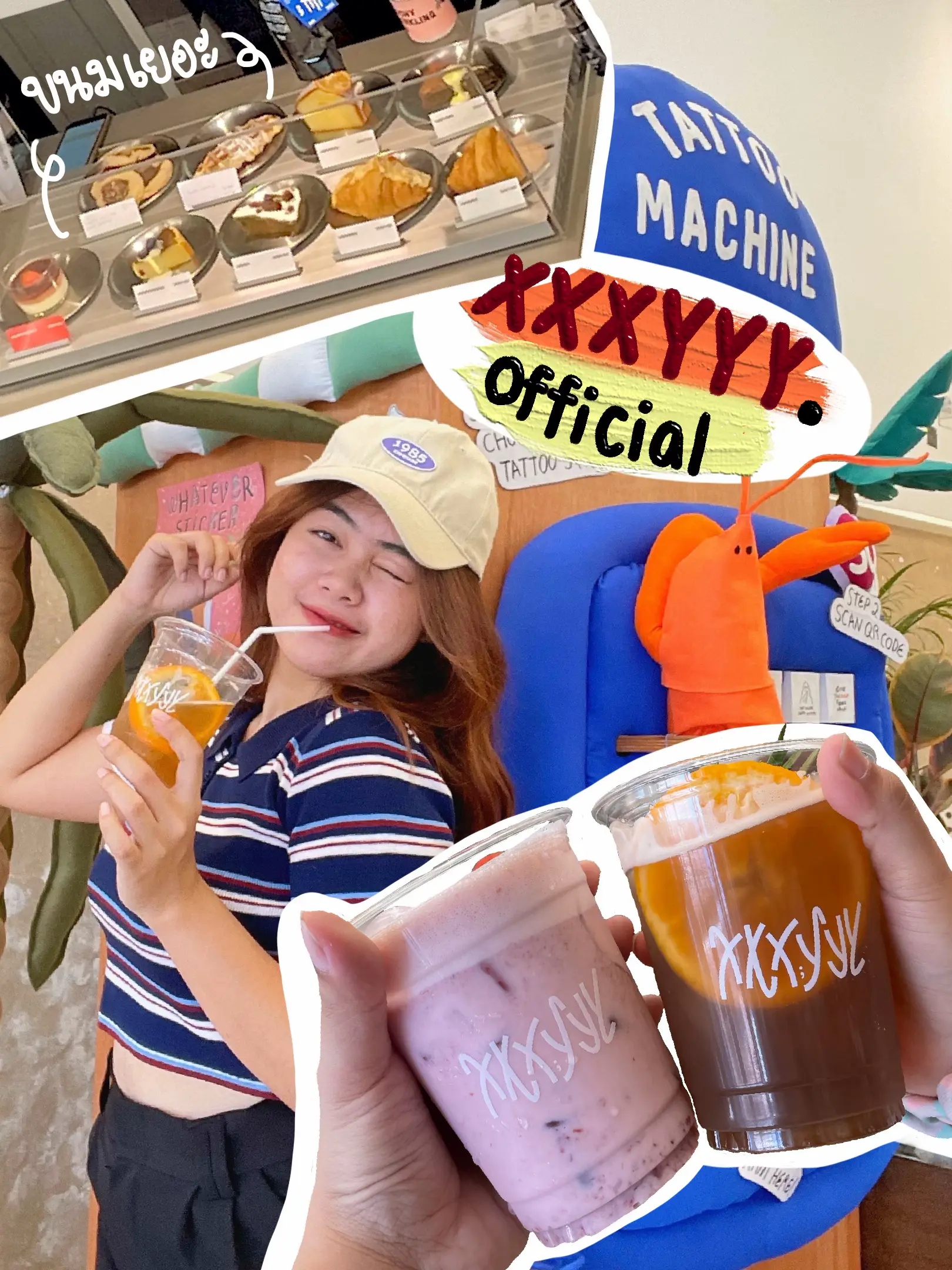 พาไปคาเฟ่ย่านแบริ่งร้านใหญ่ม้ากก 🍞🍊🥛. ˚ ♡(ถ่ายรูปสวยทุกมุม) | แกลเลอรีที่โพสต์โดย VIEWKMJ | Lemon8