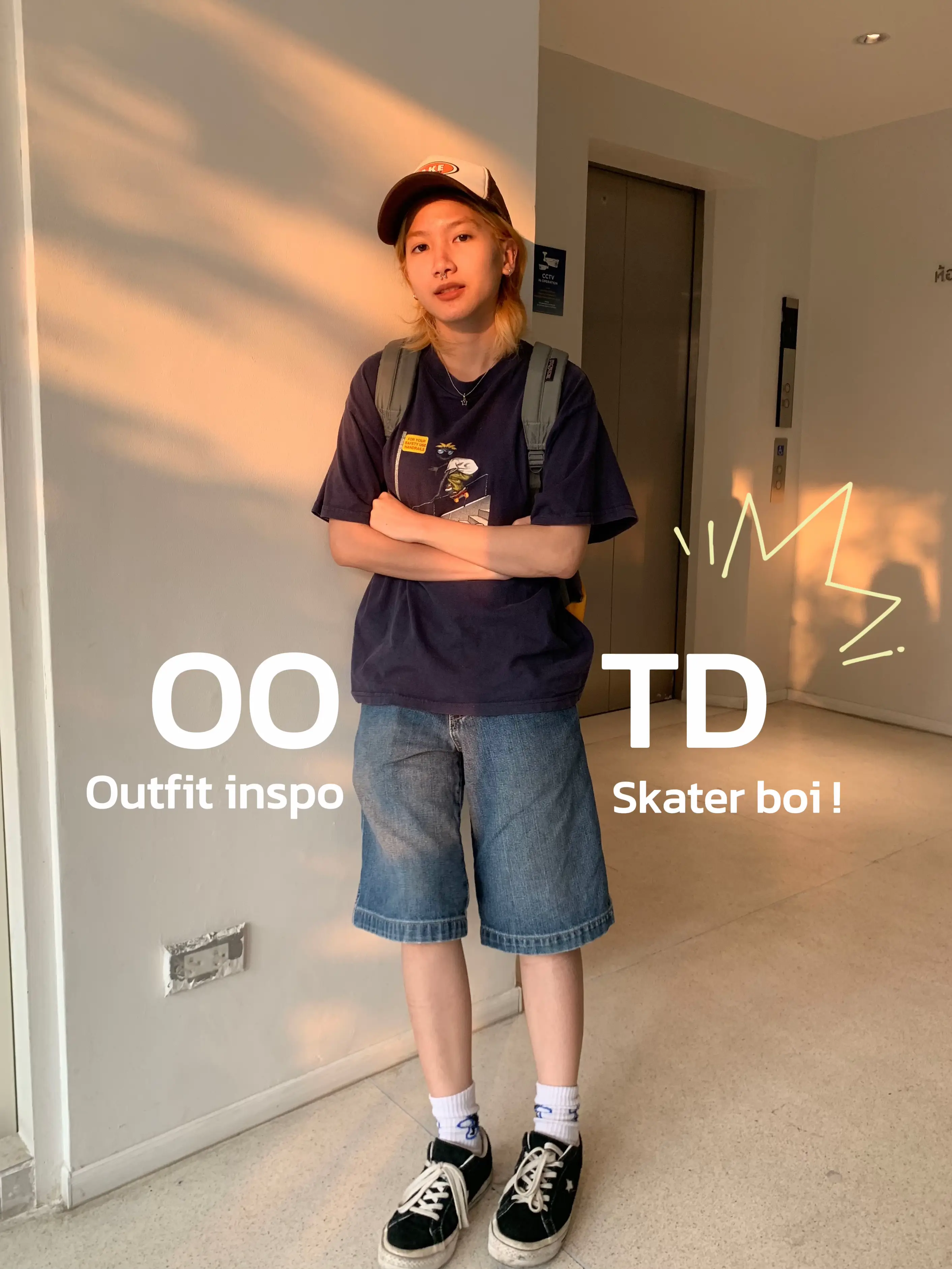 Outfit inspo | Skater boi style 🛹 | แกลเลอรีที่โพสต์โดย moox | Lemon8