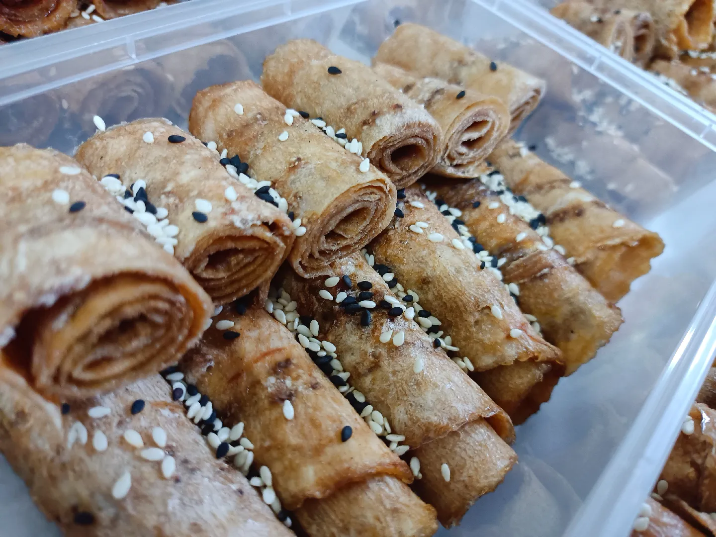 กล้วยน้ำวาอบม้วนงา | Gallery posted by Thanapron | Lemon8