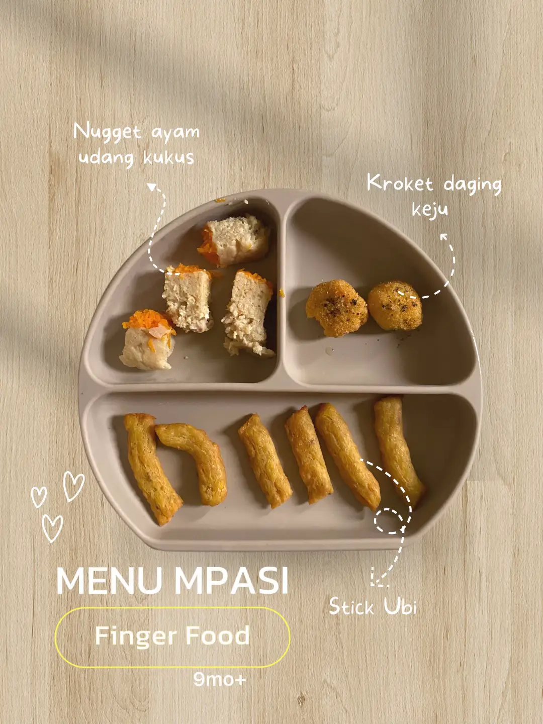 Menu MPASI FINGER FOOD 9mo+ | Galeri diposting oleh Meiga | Lemon8