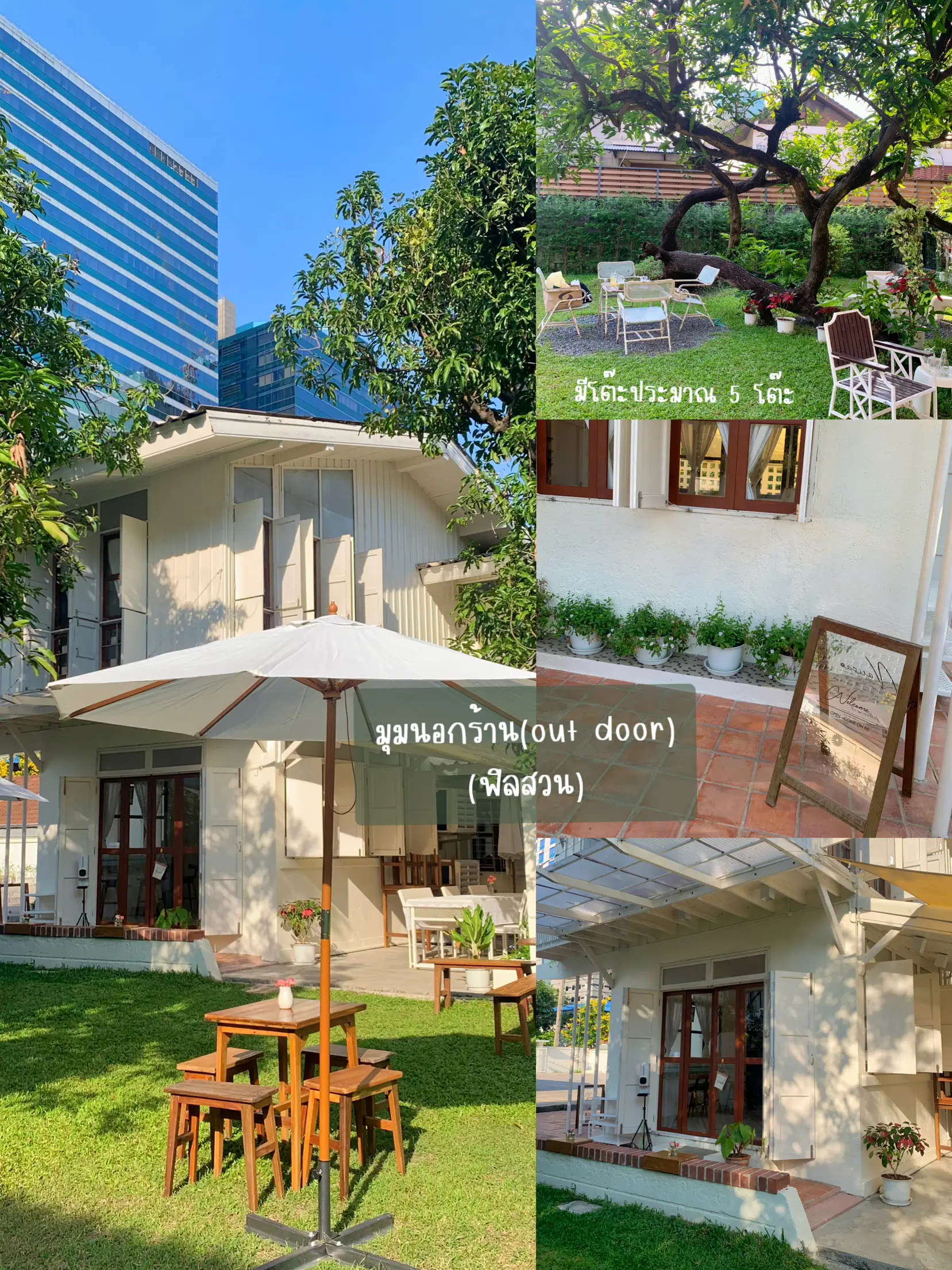 Narisa 'cafe คาเฟ่ในเมืองสไตล์โฮมมี่ ใกล้บีทีเอสมีที่แบบนี้ด้วย😍 | แกล ...