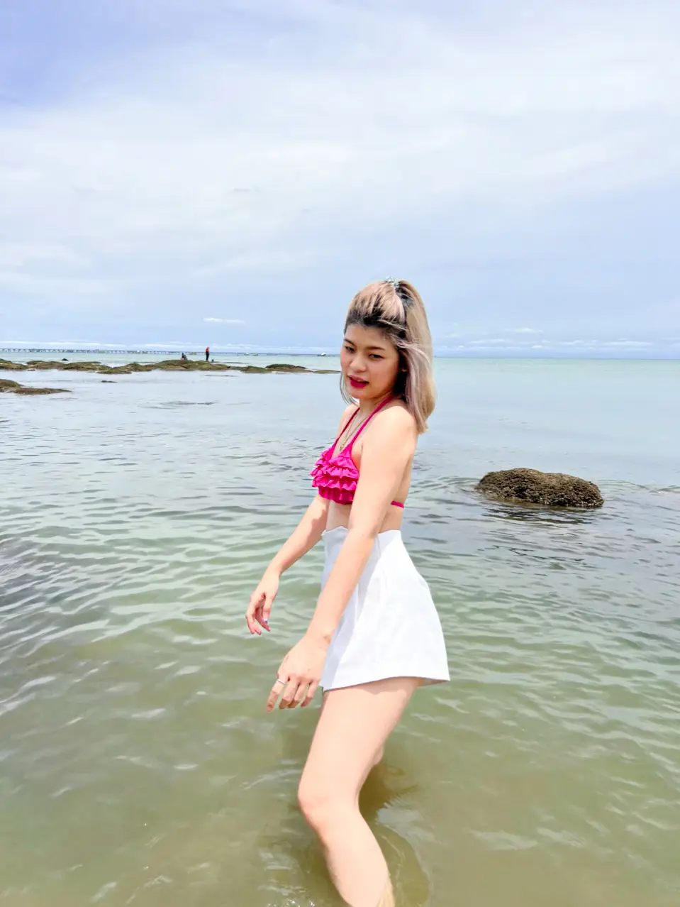 ลุคไปทะเล บิกินี่ Bikini เบาๆไม่โดนดุ 👙🌤️ | แกลเลอรีที่โพสต์โดย Snook🎱 | Lemon8