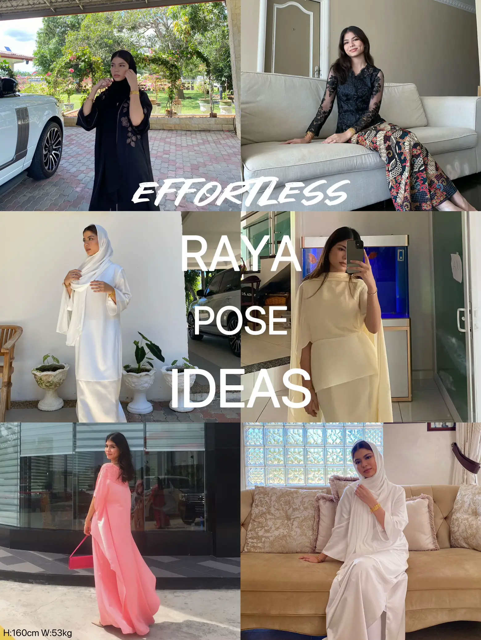 HOW TO POSE FOR RAYA OOTD | แกลเลอรีที่โพสต์โดย Faznadia | Lemon8