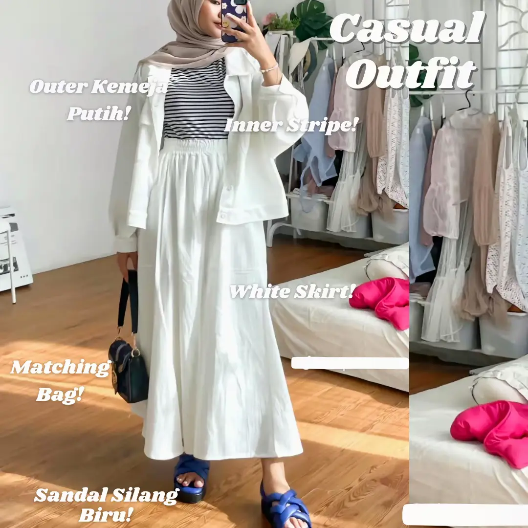 How To Style White Top With Skirt!💐 | Gallery posted by Outfit Ideas | Lemon8