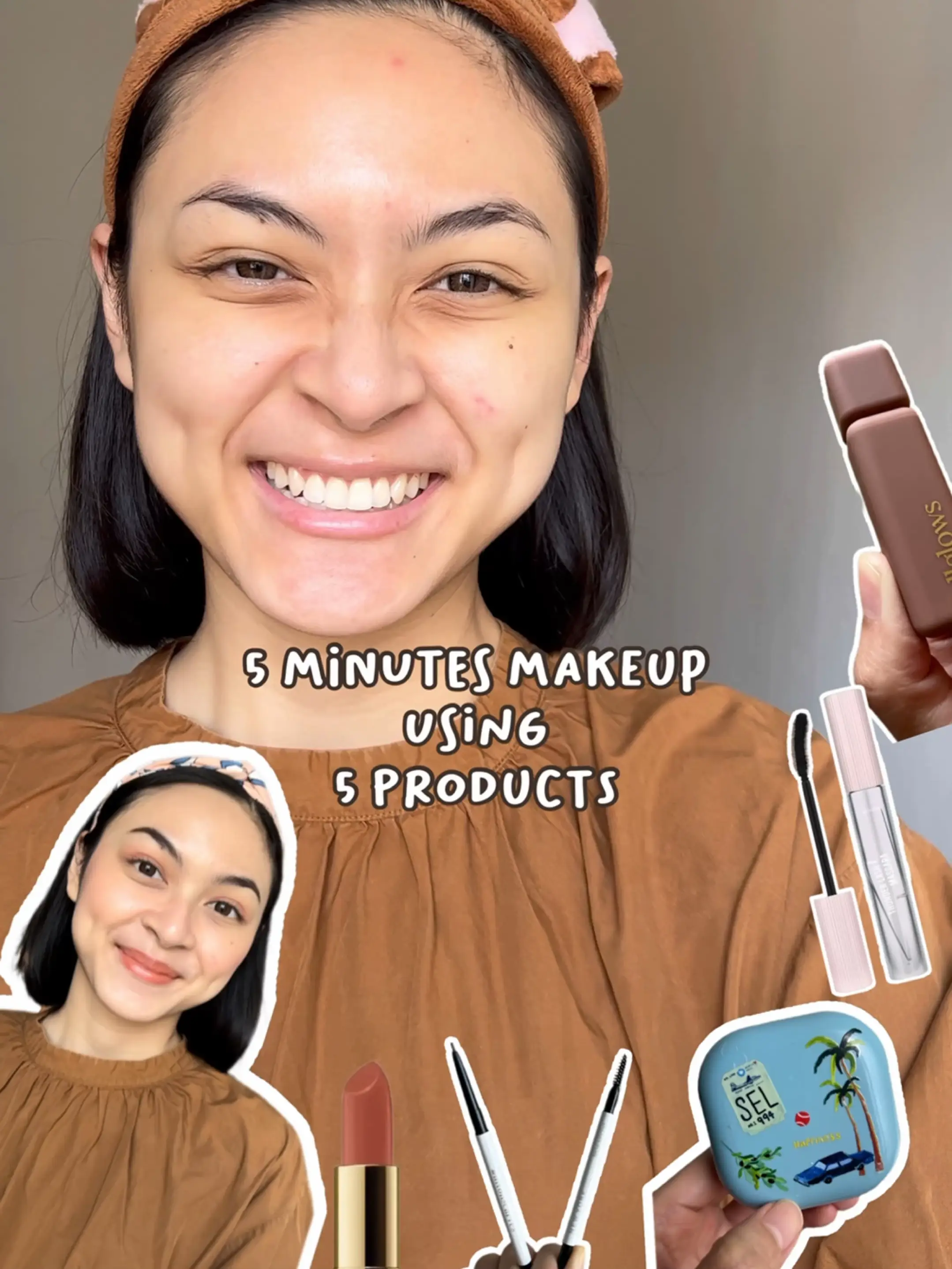 DAILY MAKEUP SUPER GORGEOUS 5 MENIT AJA!!! | Video dipublikasikan oleh Khaniya Laksmi | Lemon8