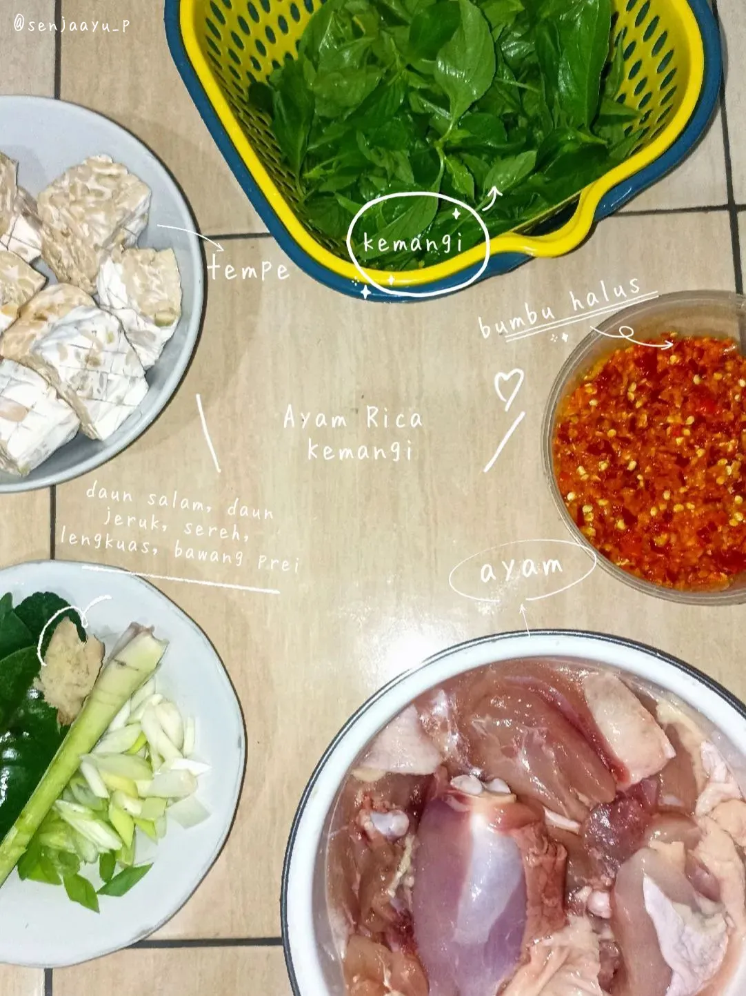 Ayam Rica Kemangi | Galeri diposting oleh Senja AP. | Lemon8