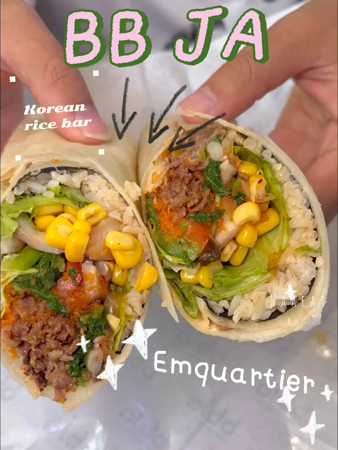 BBJA Korean rice bar 🥗🇰🇷 | วิดีโอที่เผยแพร่โดย น่าอีท | Lemon8