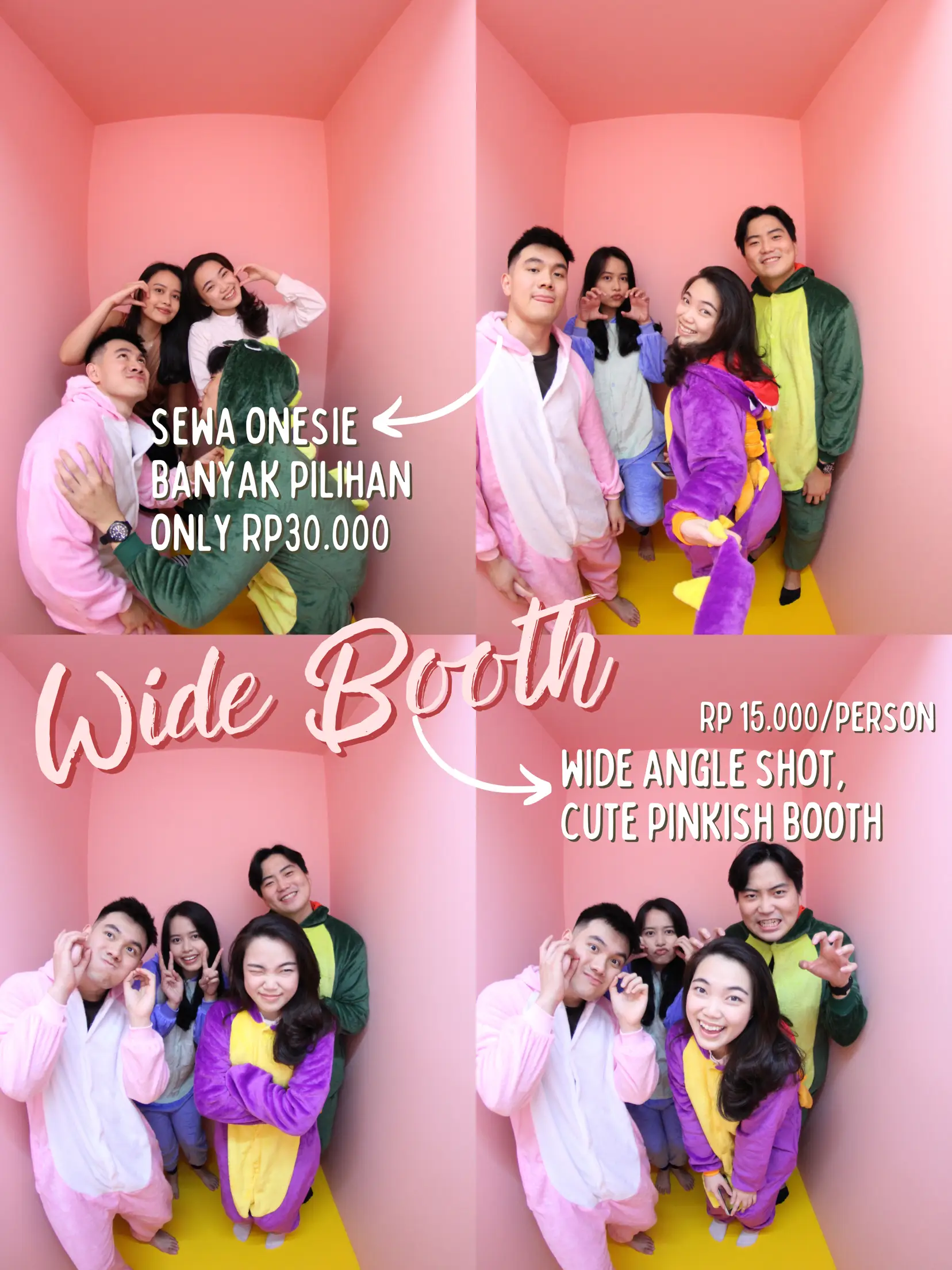 BESTIE DATE IDEA: PHOTOSHOOT DENGAN ONESIE🐰🫶🏻 | Galeri diposting oleh ...
