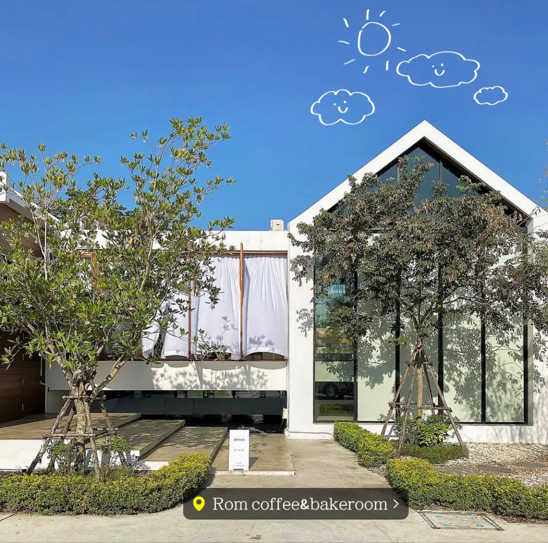 Rom Coffee & bakeroom | แกลเลอรีที่โพสต์โดย NAPHA🌤️ | Lemon8