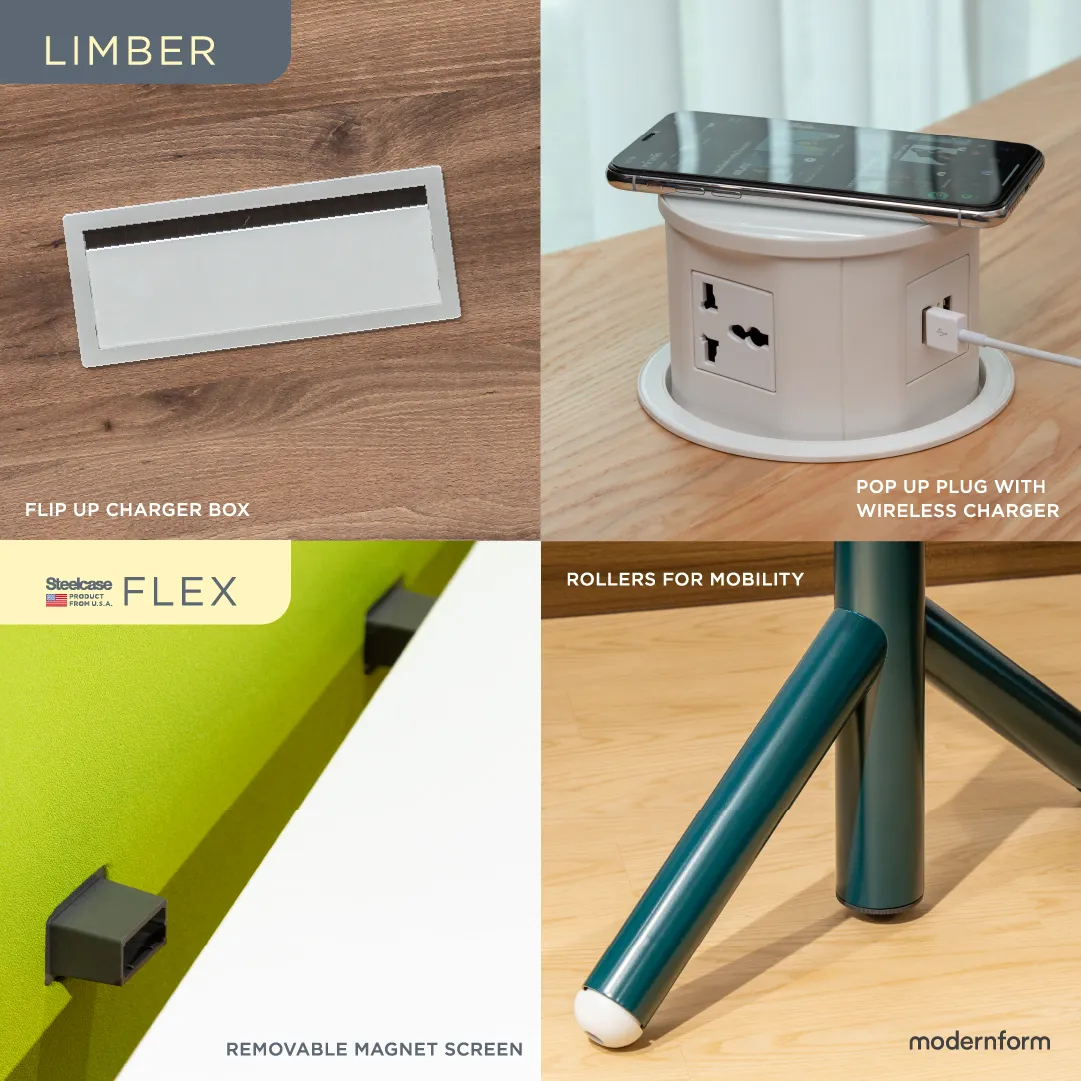 รีวิวโต๊ะปรับระดับ 2 รุ่น ( FLEX & LIMBER ) | แกลเลอรีที่โพสต์โดย modernform | Lemon8