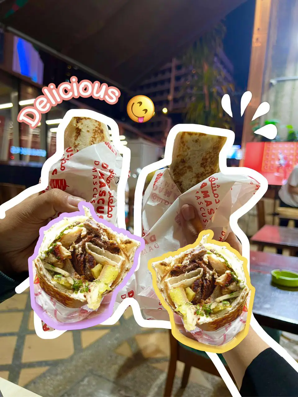 shawarma damascus - Carian Lemon8