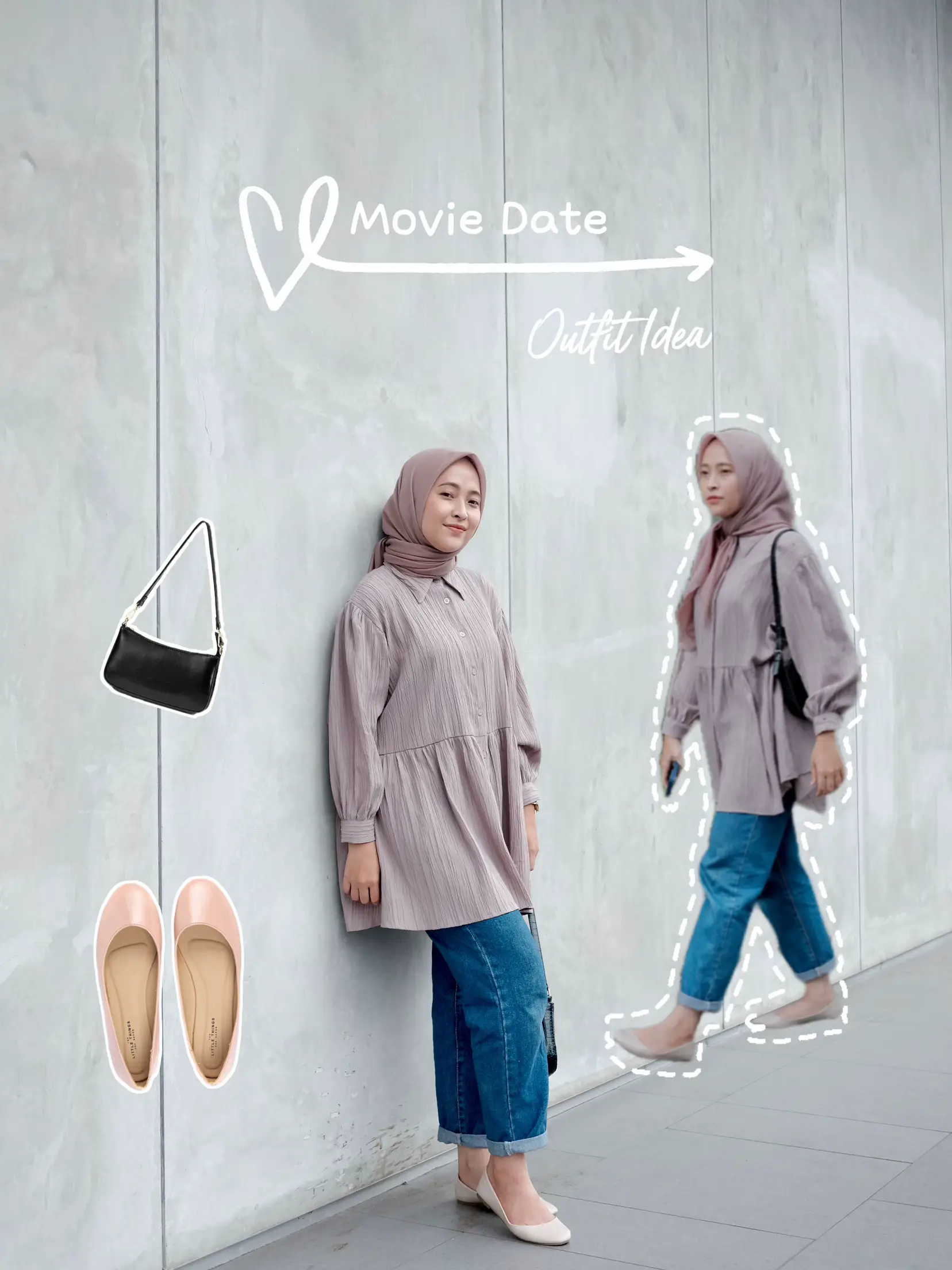Movie date outfit idea💕 | Galeri diposting oleh Ilmaawalia | Lemon8
