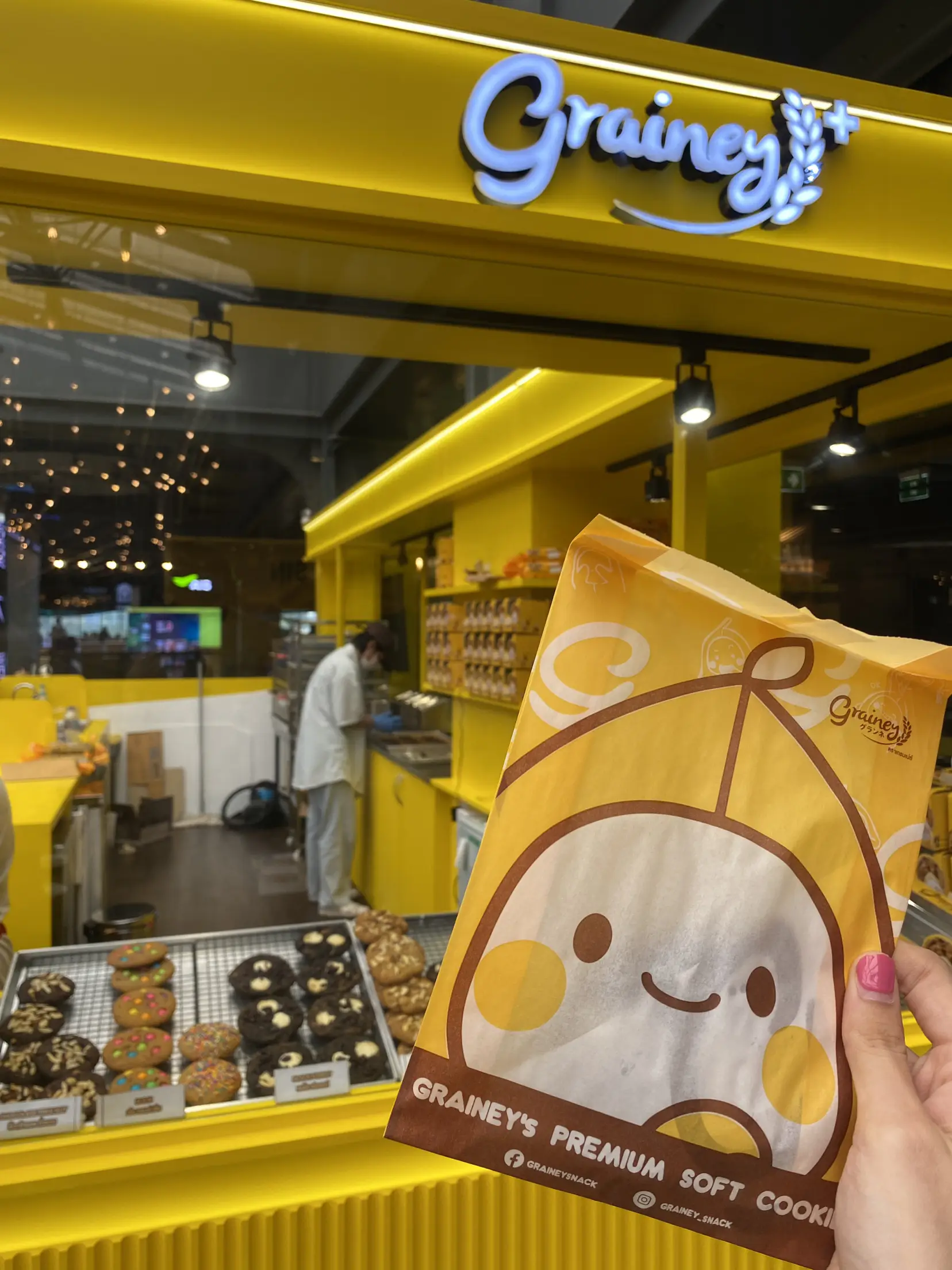 Grainey คุกกี้หน้านิ่มเจ้าดังมาบุกแล้วที่สยามเซ็นเตอร์🍪 | แกลเลอรีที่ ...