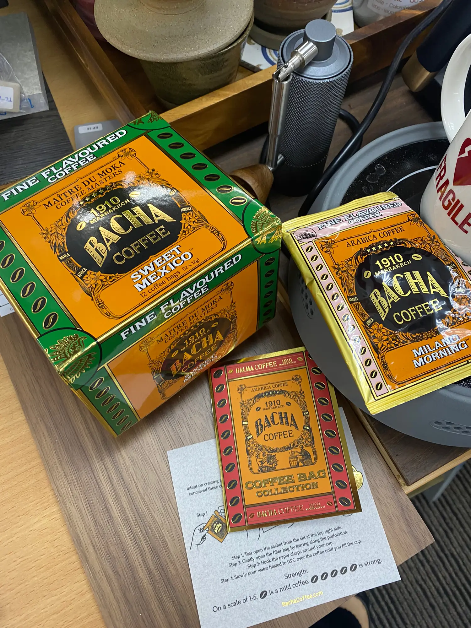 BACHA Coffee จากสิงคโปร์ กาแฟแบรนด์เนม อร่อยสมราคาไหม | แกลเลอรีที่ ...