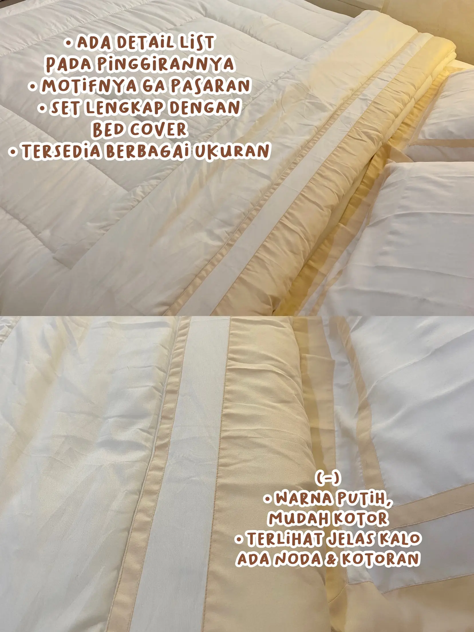 Seprei Cantik Ala Hotel | Galeri diposting oleh Rumah Kean | Lemon8