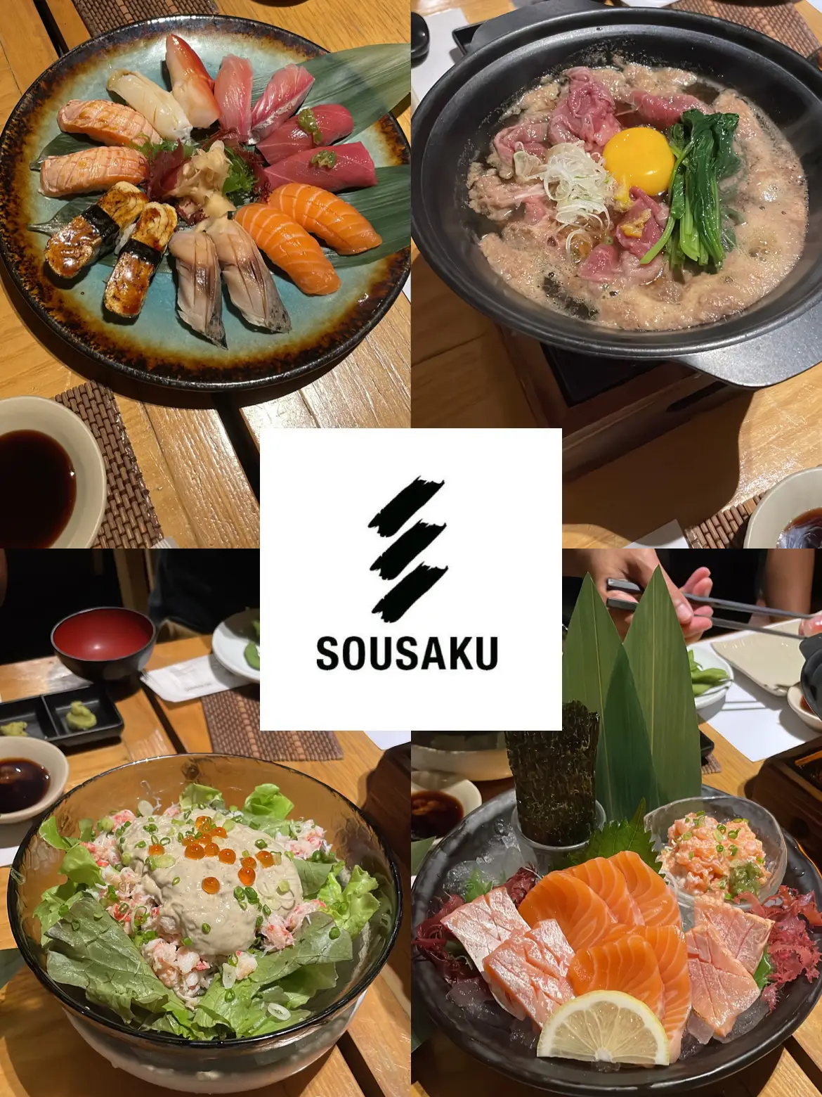 Sousaku🍣 ร้านอาหารญี่ปุ่นที่1ในใจ | แกลเลอรีที่โพสต์โดย hiwmakmwl | Lemon8