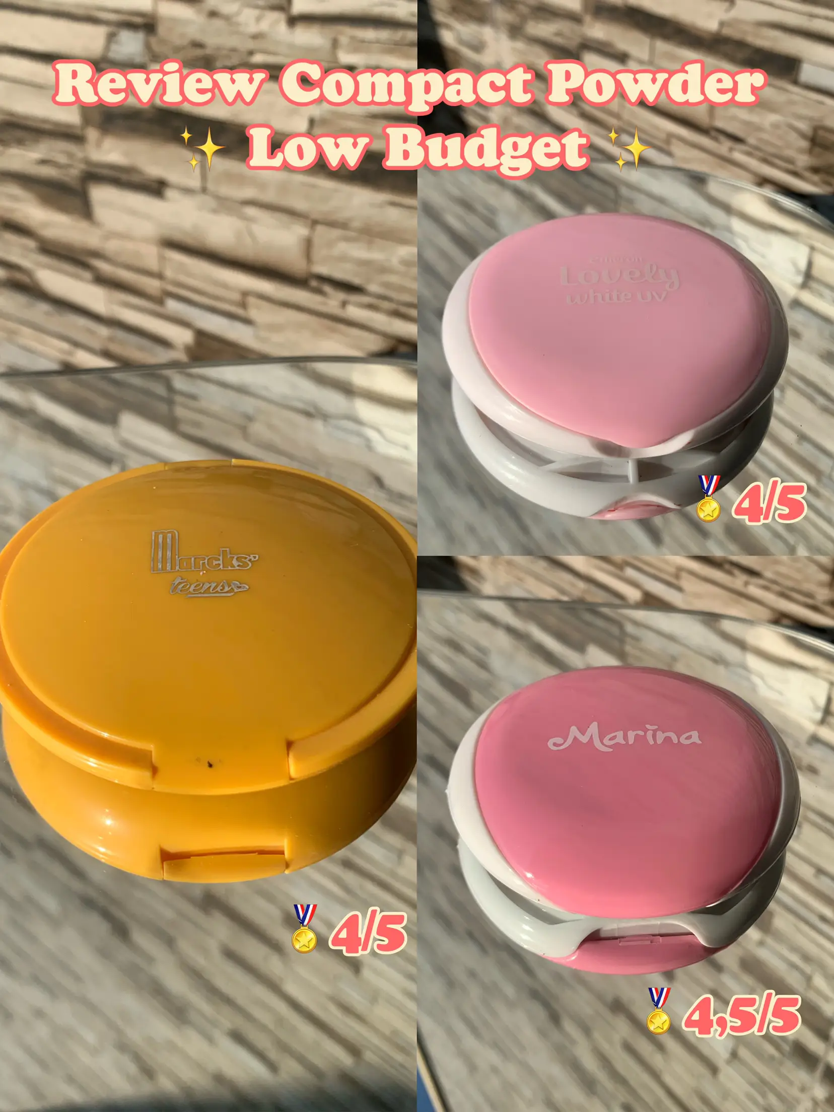Review Compact Powder Low Budget | Galeri diposting oleh Josephine.hr | Lemon8